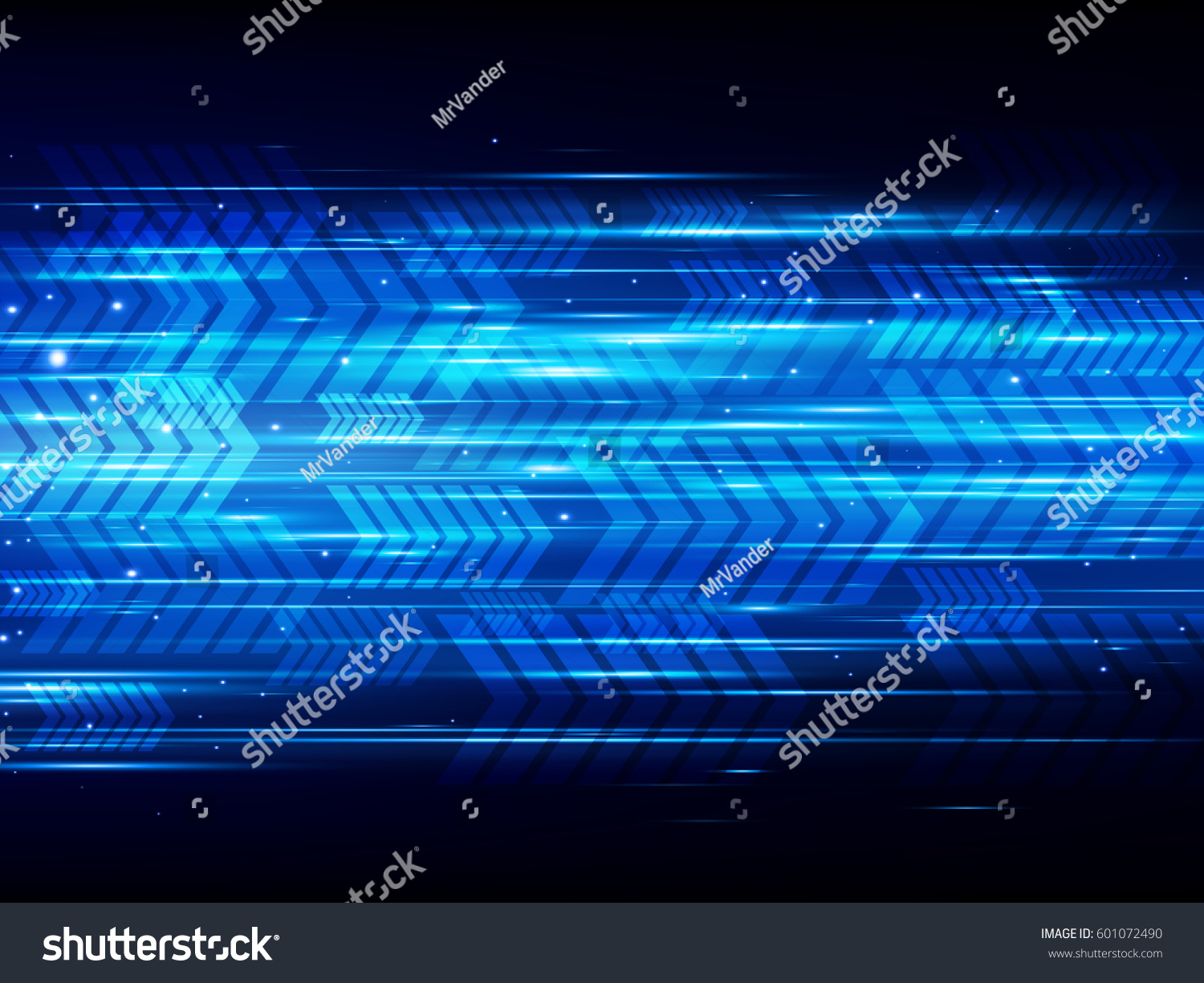 High Speed Abstract Technology Background Vector Stock Vector (Royalty ...