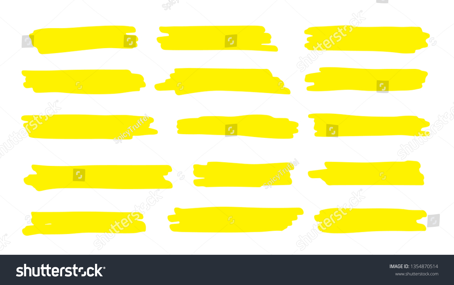 Highlight Line Marker Color Stroke Brush Stock Vector (Royalty Free ... Highlight Line Marker Color Stroke Brush Stock Vector (Royalty Free ...
