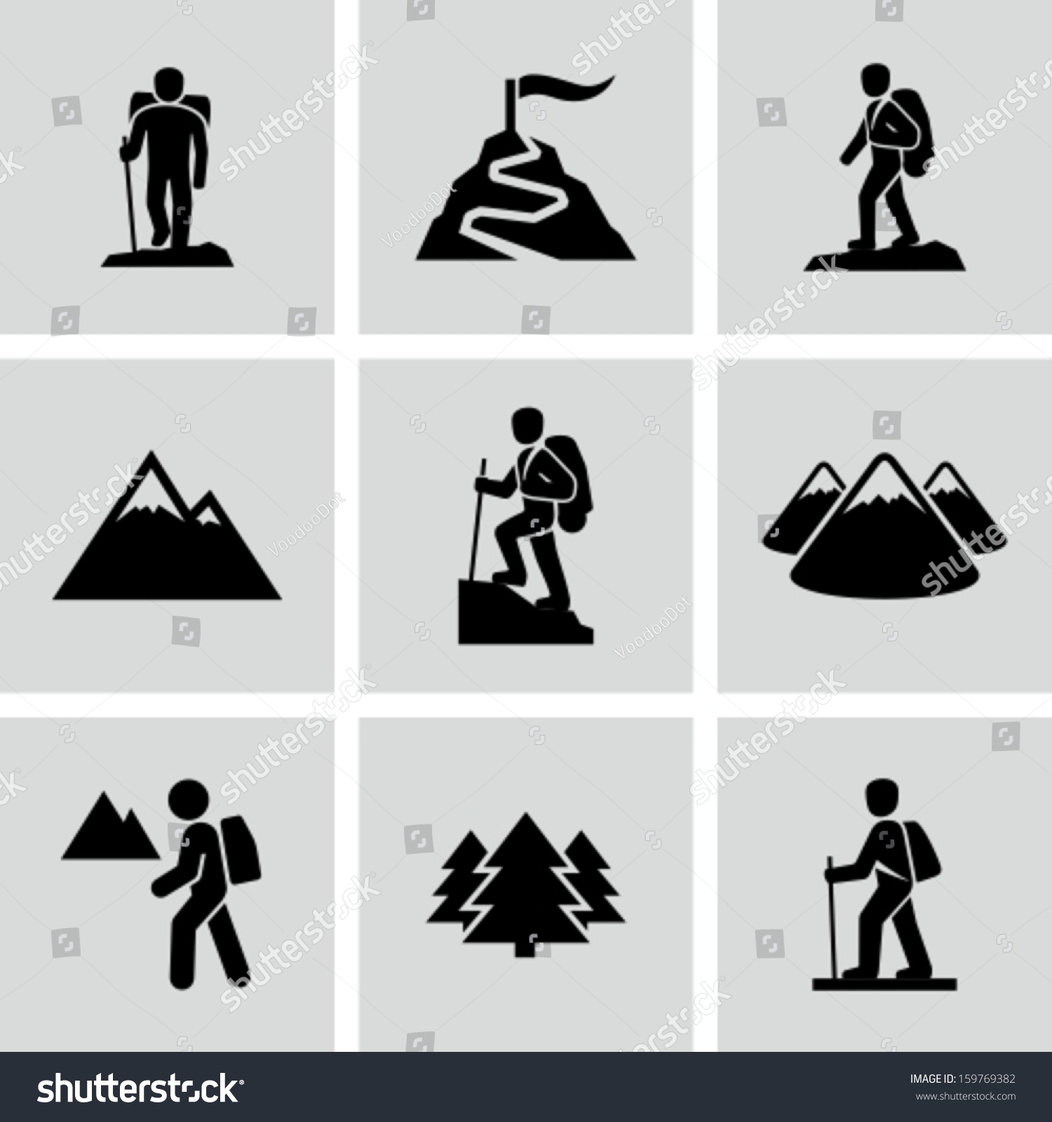 15.298 imagens de Hiker icon Imagens, fotos stock e vetores | Shutterstock