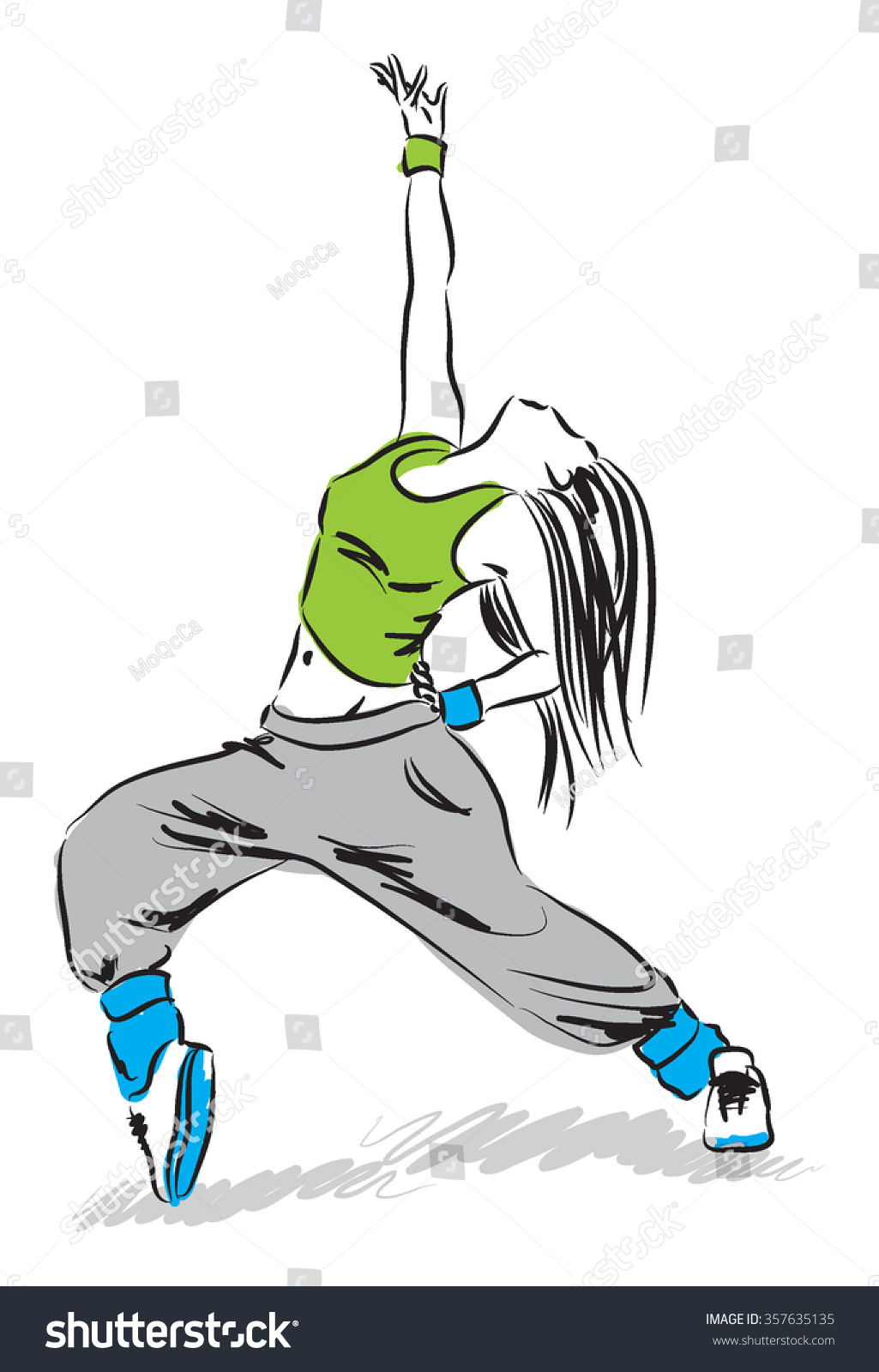 434 Zumba dance Stock Vectors, Images & Vector Art | Shutterstock