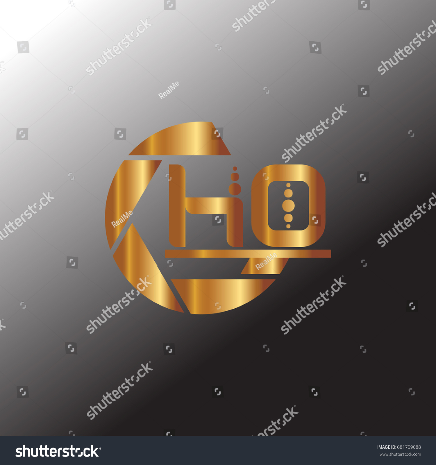 Ho Logo Stock Vector (Royalty Free) 681759088 | Shutterstock