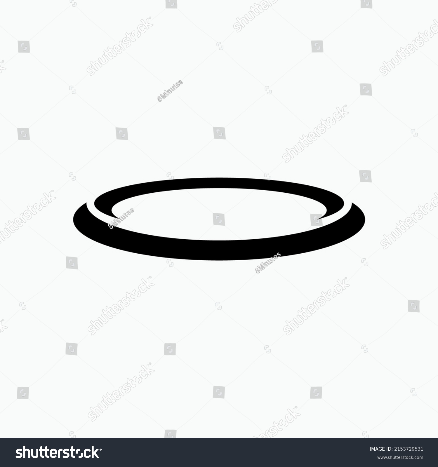 Hole Icon Access Burrow Symbol Vector Stock Vector (Royalty Free ...