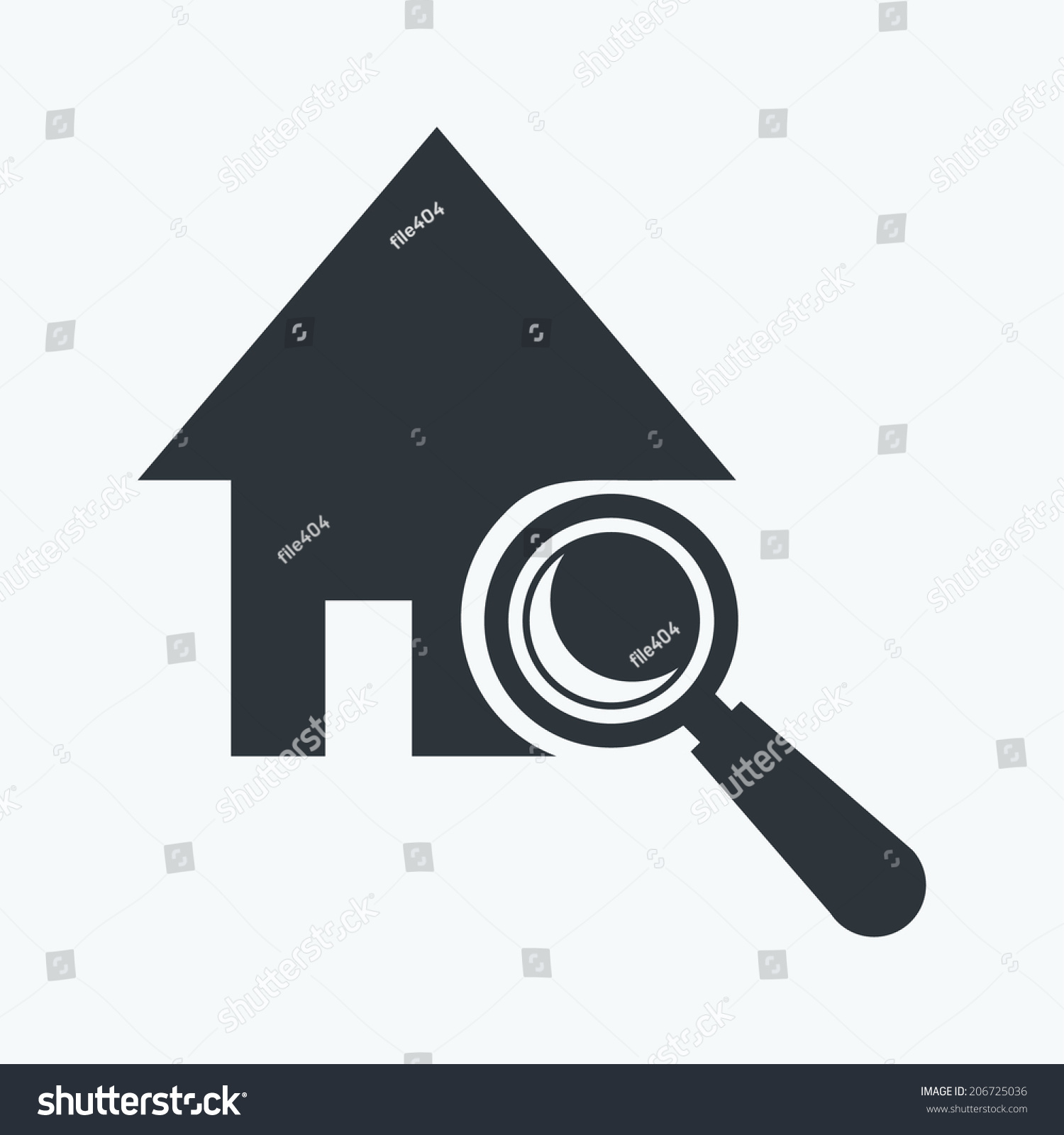 Home Inspection Stock Vector (Royalty Free) 206725036
