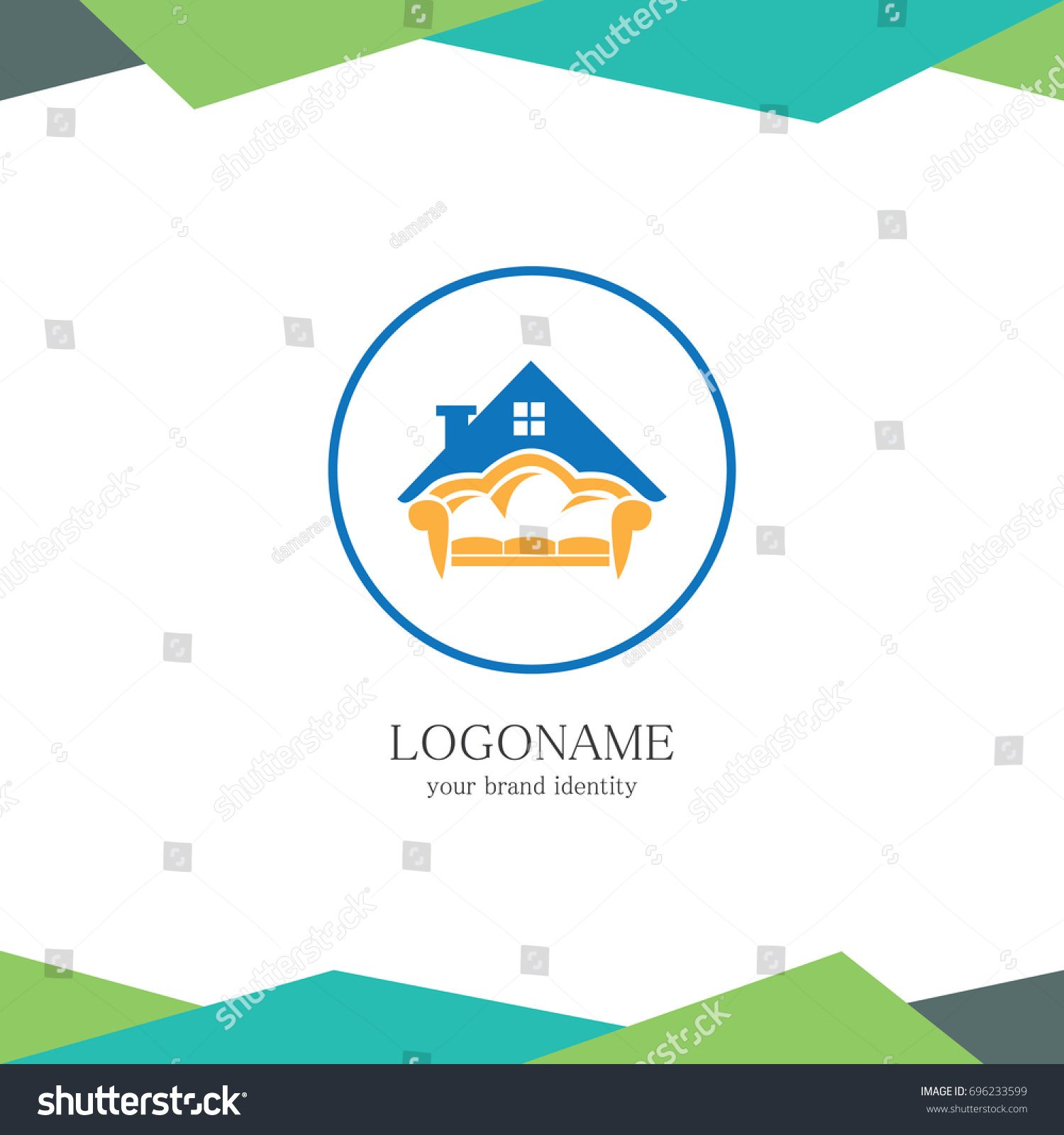 Home Interior Logo Stock Vector (Royalty Free) 696233599 | Shutterstock