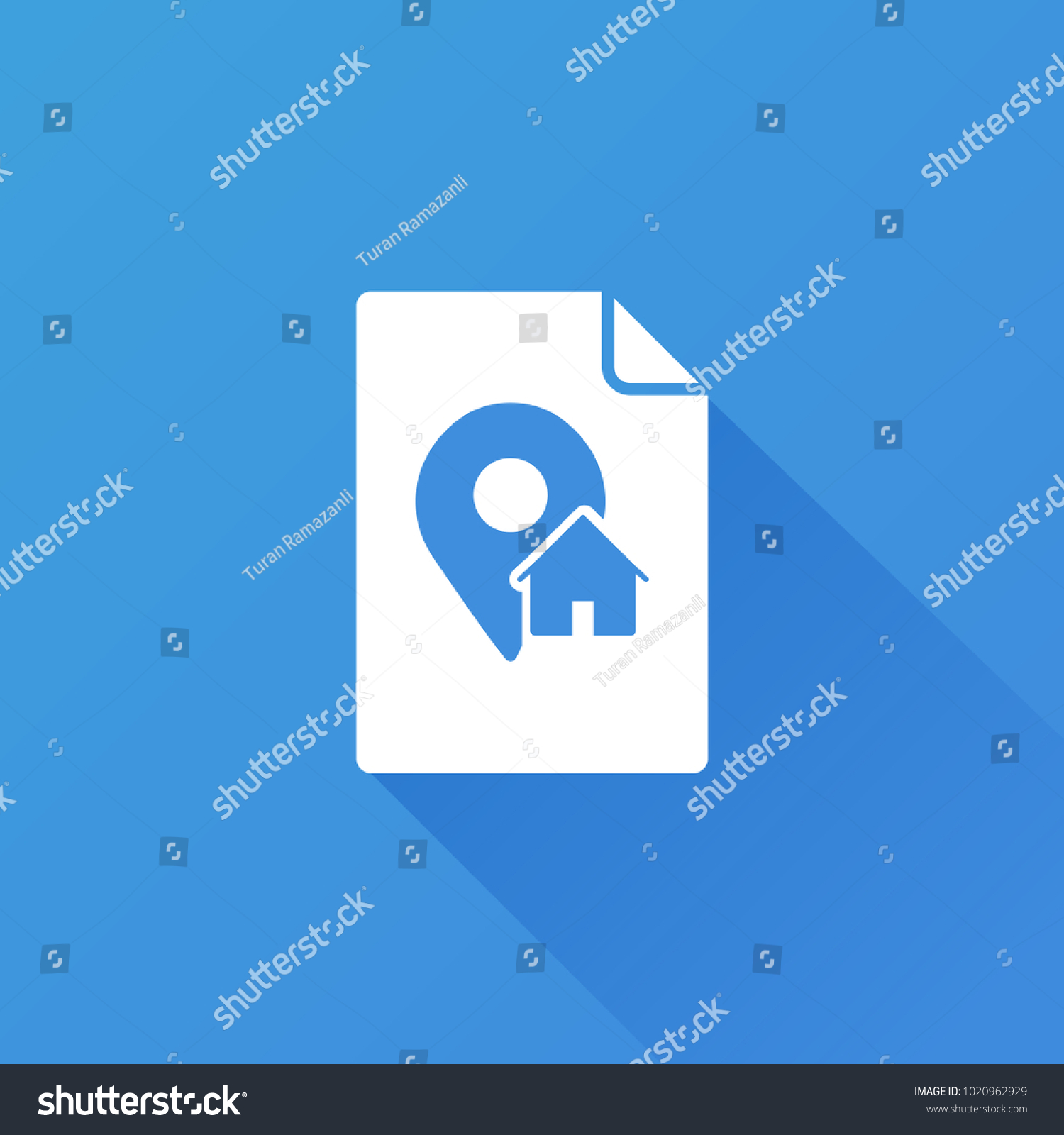 Home Location Icon Stock Vector (Royalty Free) 1020962929 | Shutterstock
