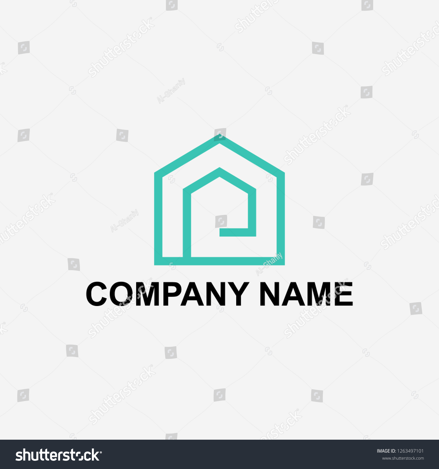 Home Logo Design Stock Vector (Royalty Free) 1263497101 | Shutterstock