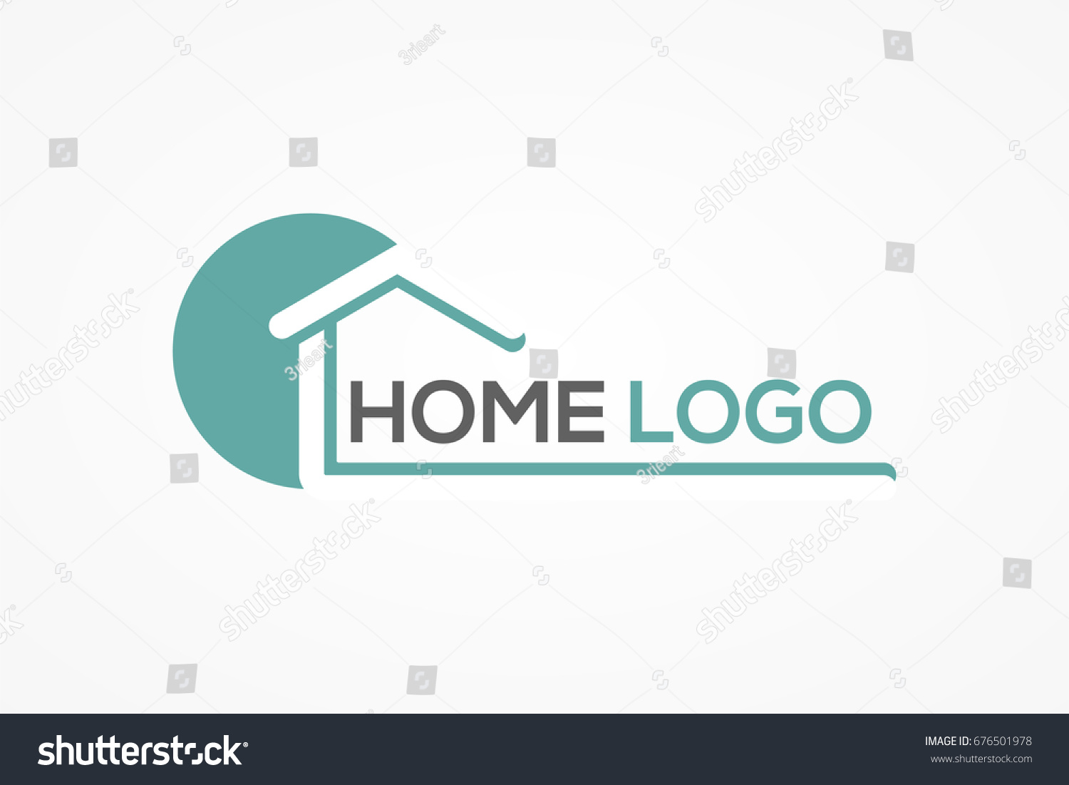 Home Logo Icon Stock Vector (Royalty Free) 676501978