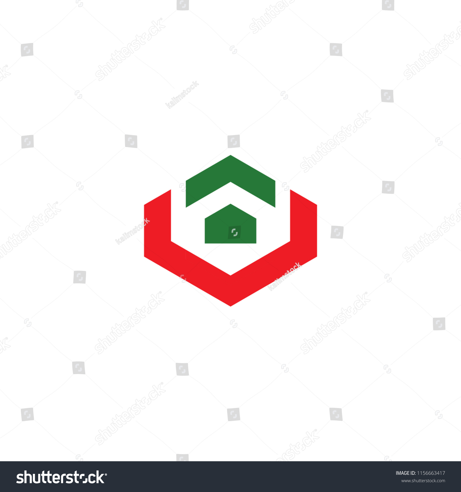 Home Shape Logo Design Vector Template Stock Vector (Royalty Free ...