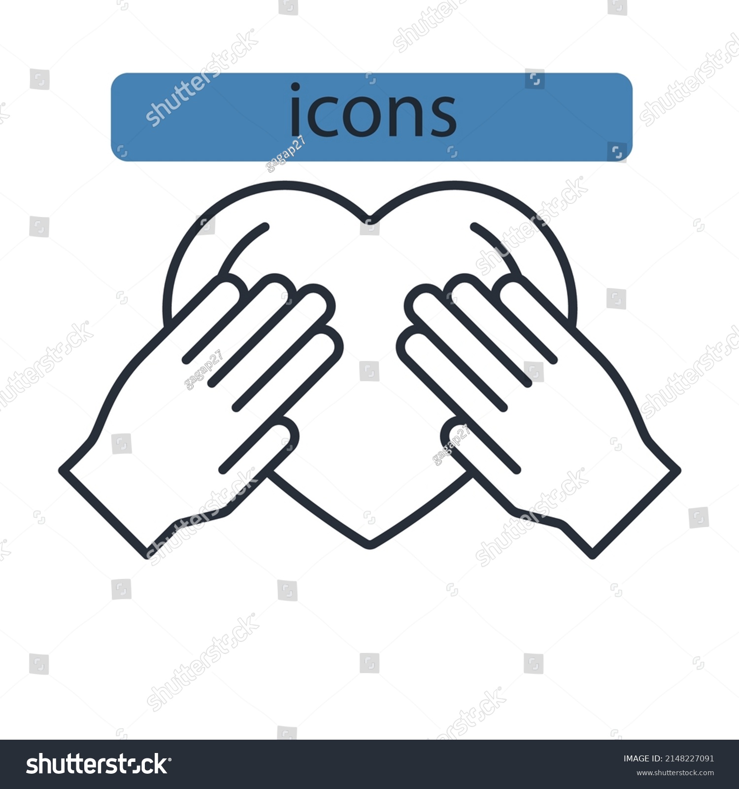 Honesty Icons Symbol Vector Elements Infographic Stock Vector (Royalty ...