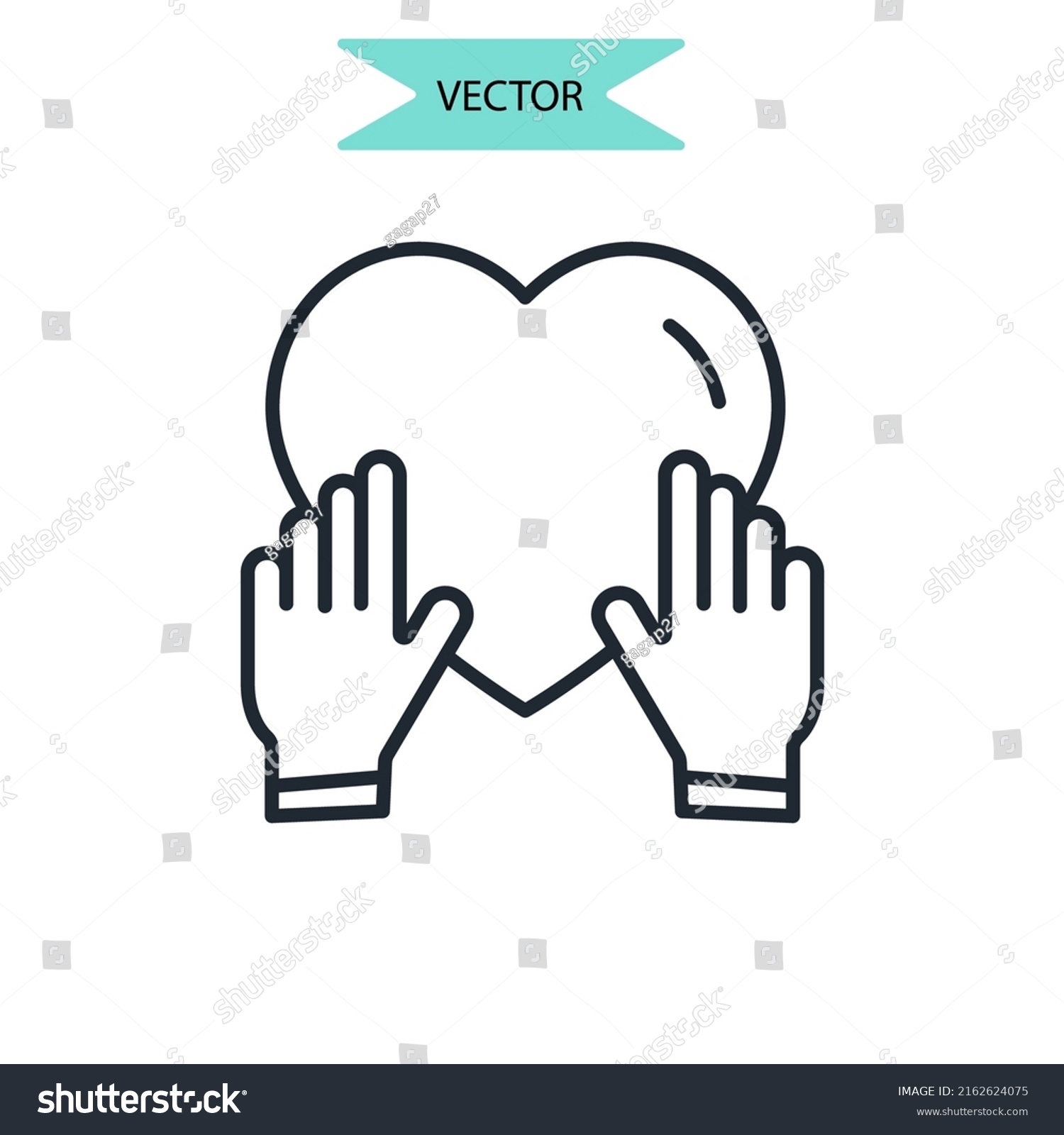 Honesty Icons Symbol Vector Elements Infographic Stock Vector (Royalty ...