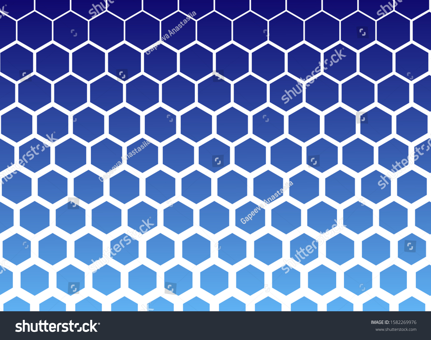 Honeycomb Blue Abstract Background Vector Illustration Stock Vector ...