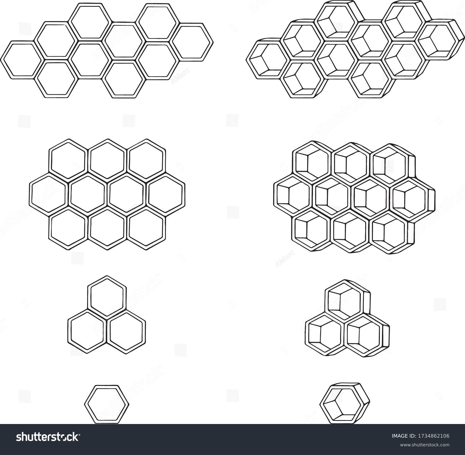 7,654 Honeycomb line drawing Images, Stock Photos & Vectors | Shutterstock