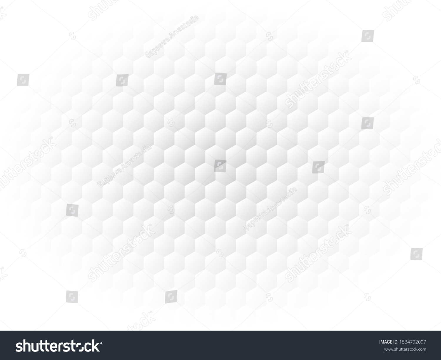 Honeycomb Grey Background Vector Illustration Stock Vector (Royalty ...