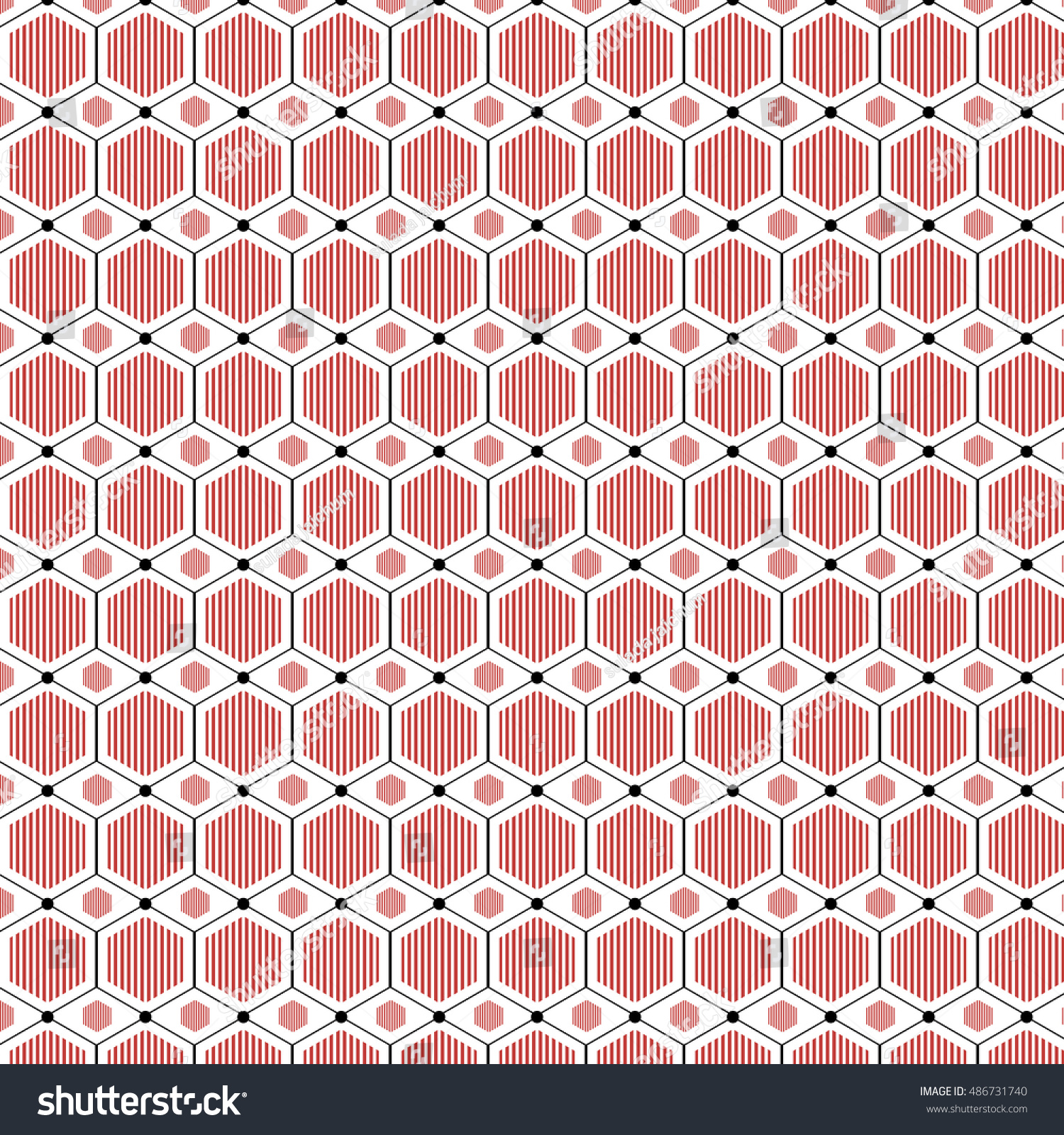Honeycomb Pattern Design Textile Vector Illustration Stock Vector ...