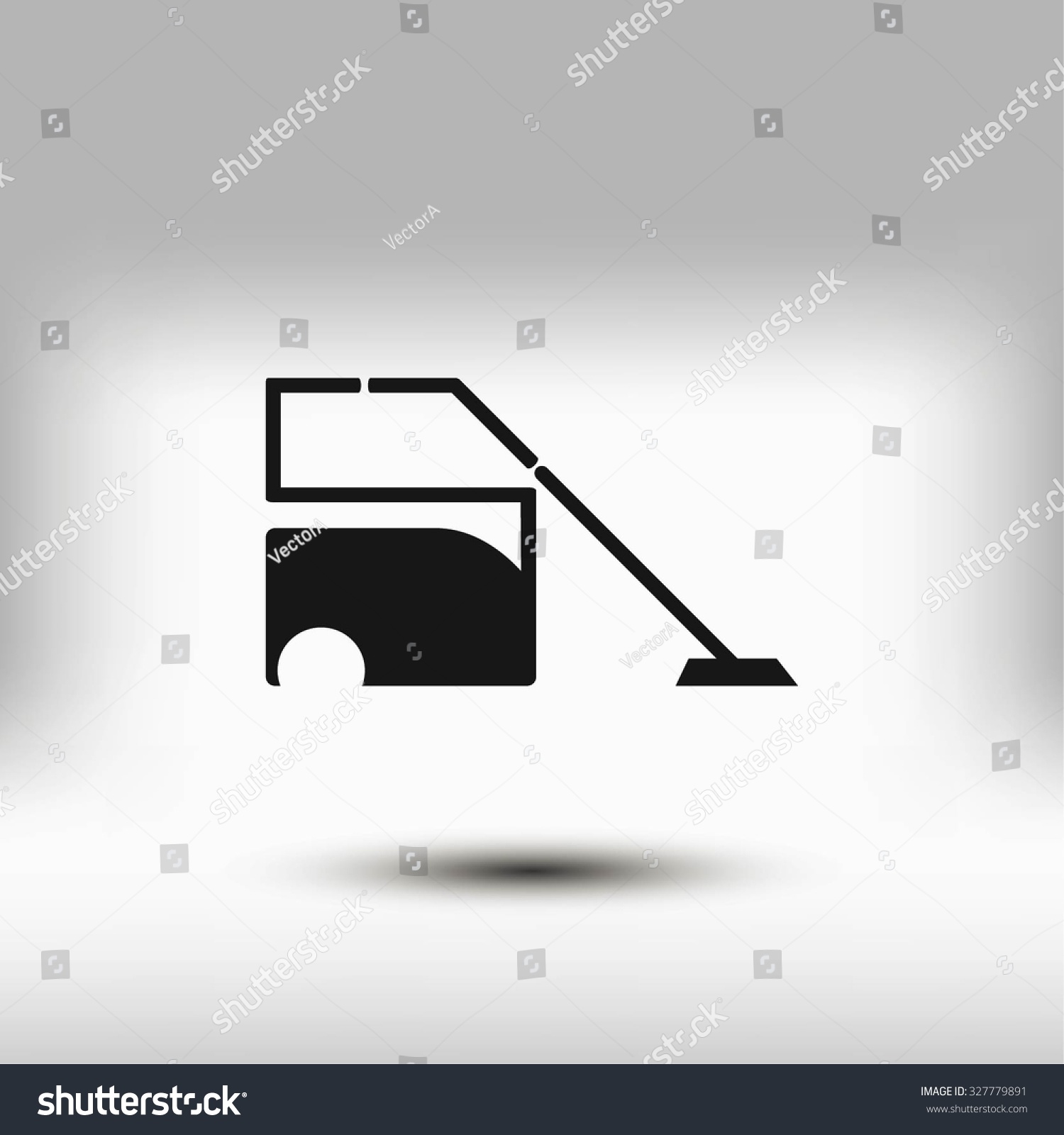 Hoover Icon Vector Stock Vector (Royalty Free) 327779891 | Shutterstock