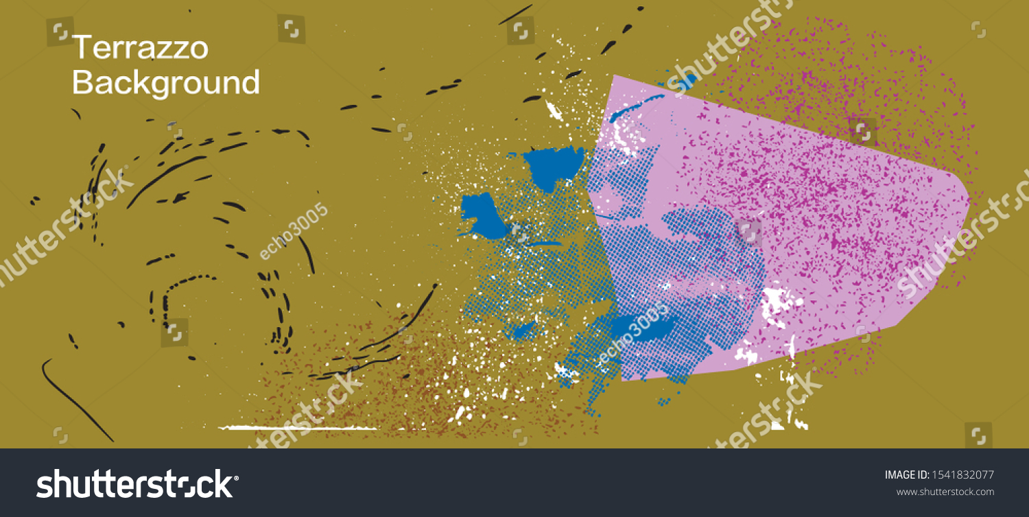 Horizontal Abstract Vintage Vector Combination Background Stock Vector ...