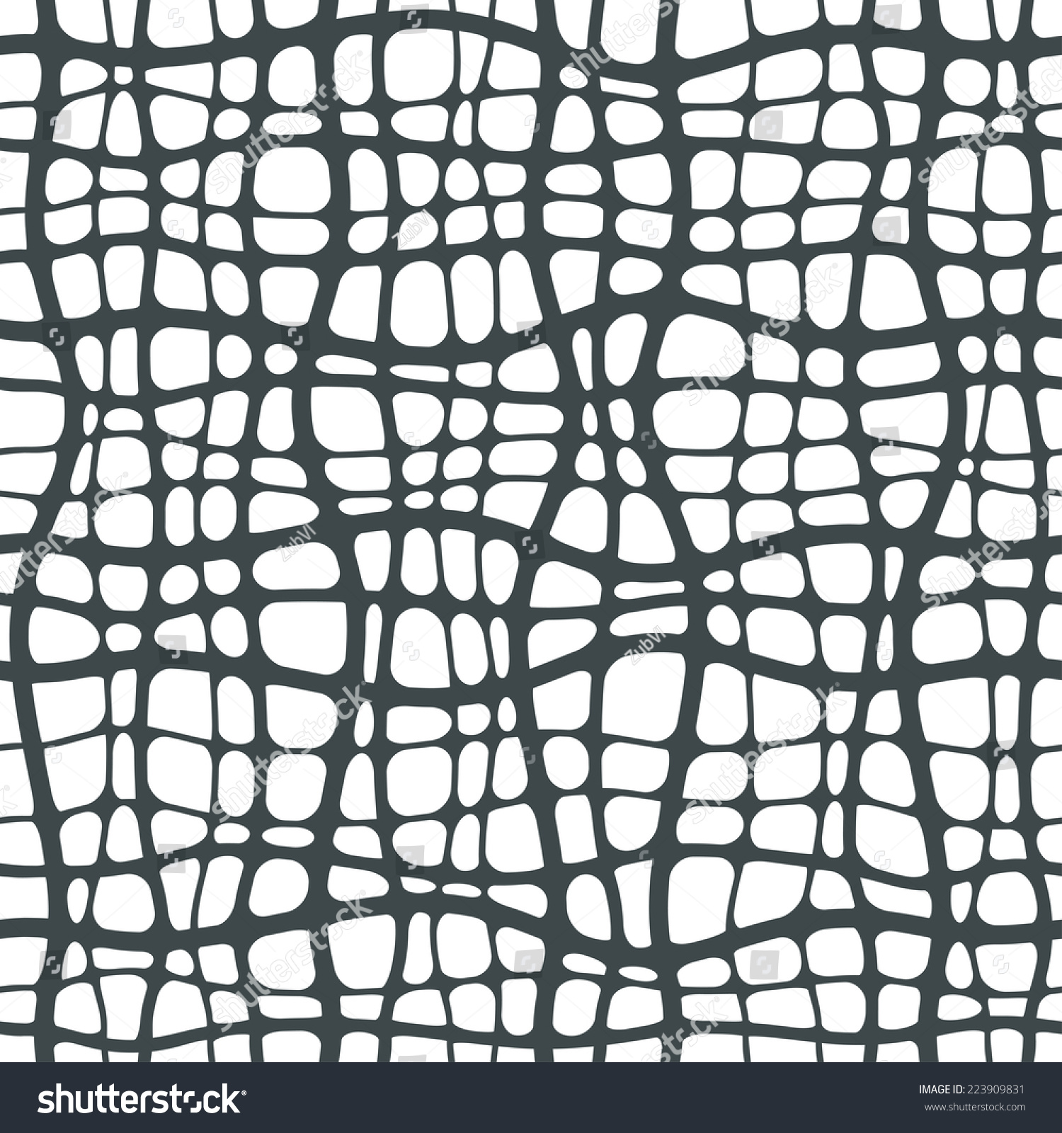 Horizontal Vertical Continuing Line Seamless Pattern Stock Vector ...