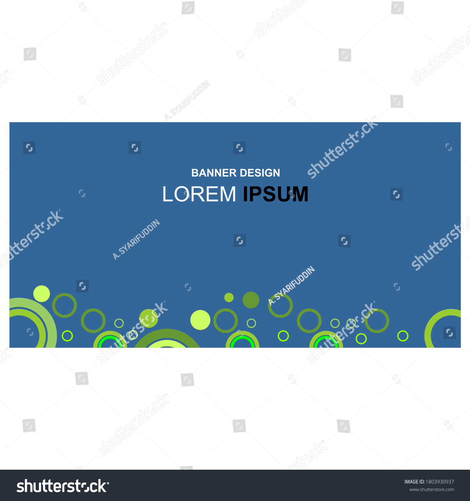 Horizontal Background Vector Design Blue Color Stock Vector (Royalty ...