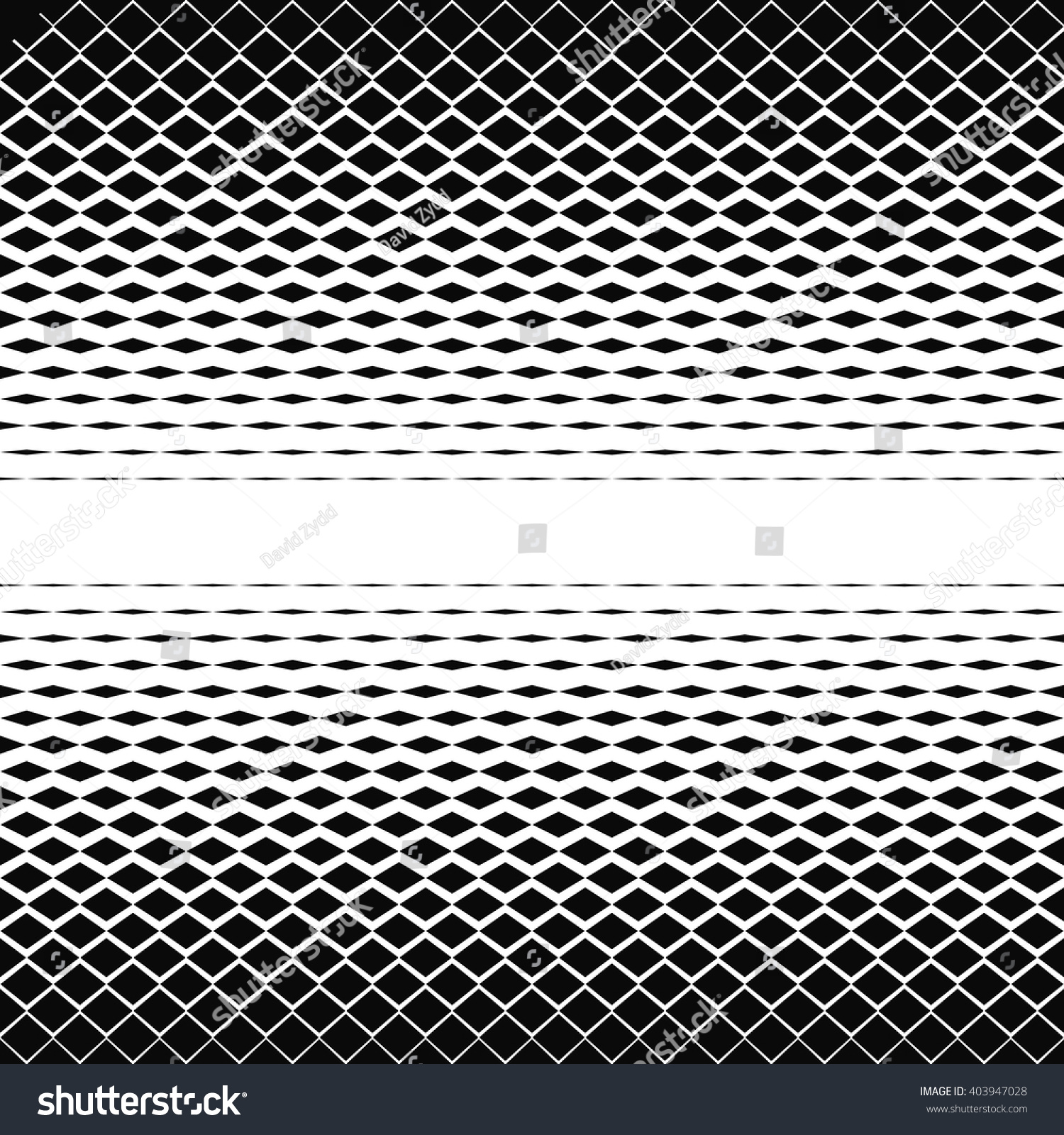 Horizontal Black White Abstract Square Pattern Stock Vector (Royalty ...