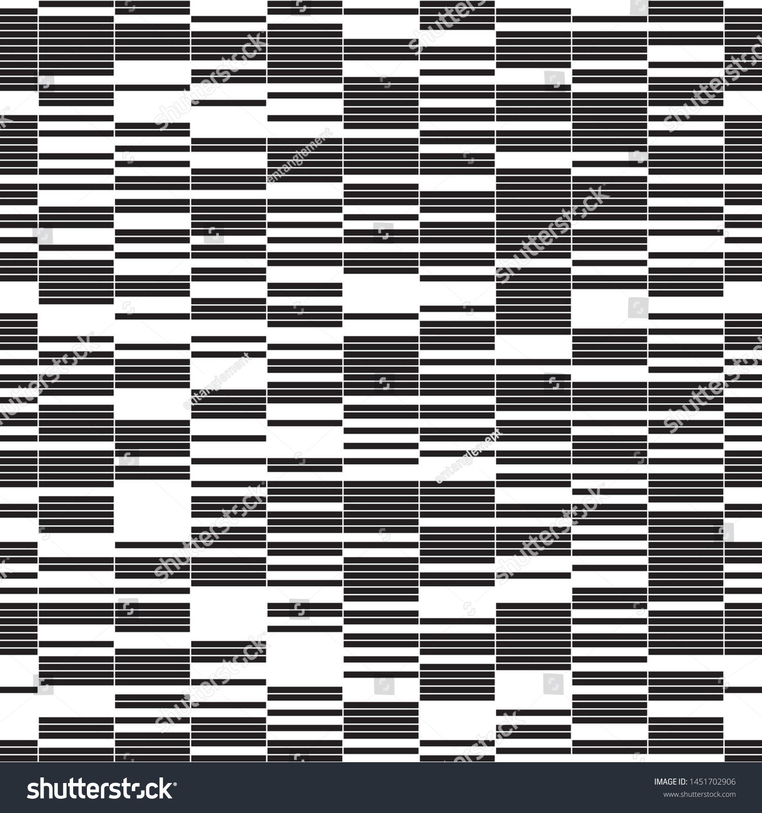 Horizontal Black Bands Vector Seamless Texture Stock Vector (Royalty ...