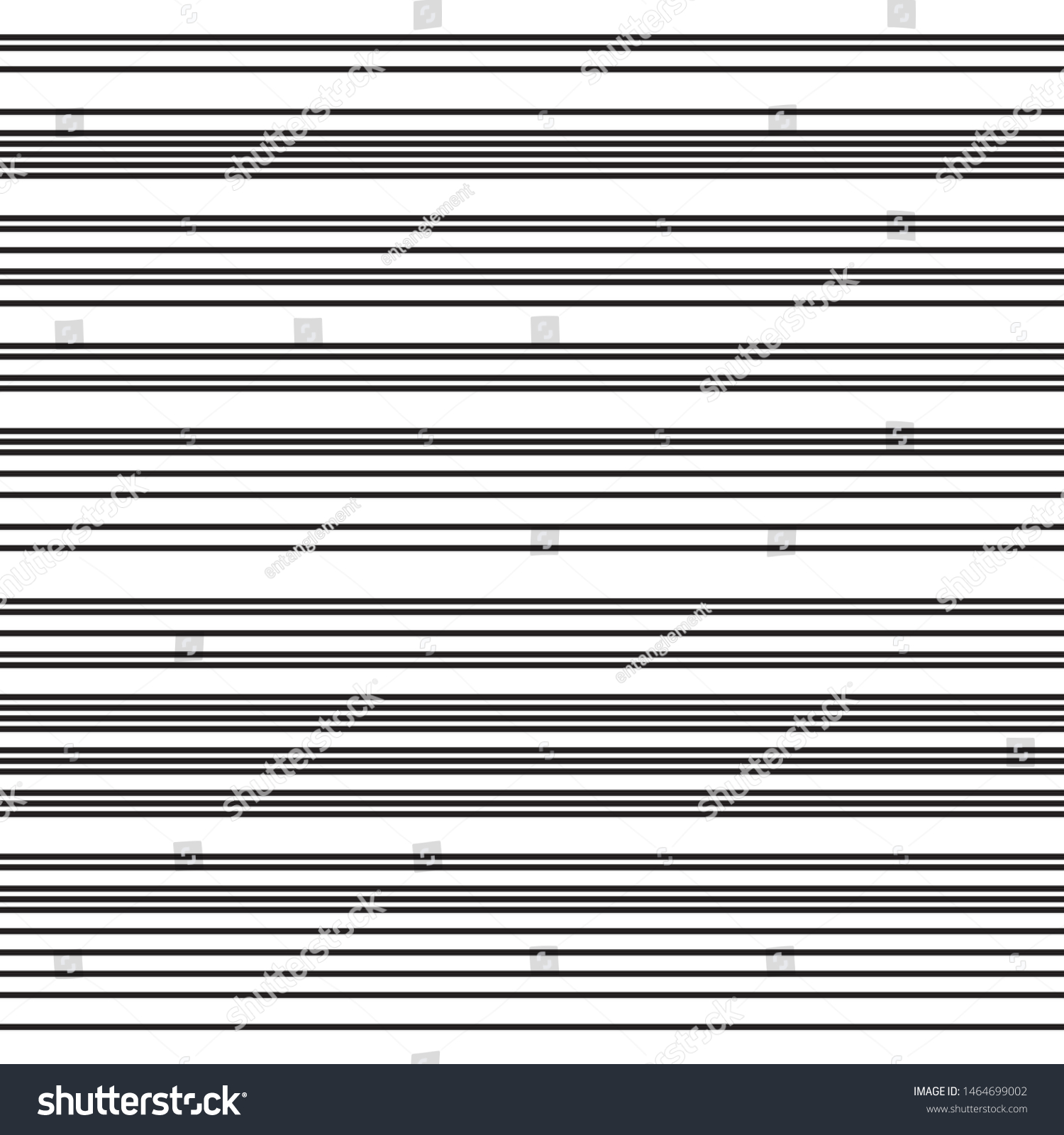 Horizontal Black Bands Vector Seamless Texture Stock Vector (Royalty ...