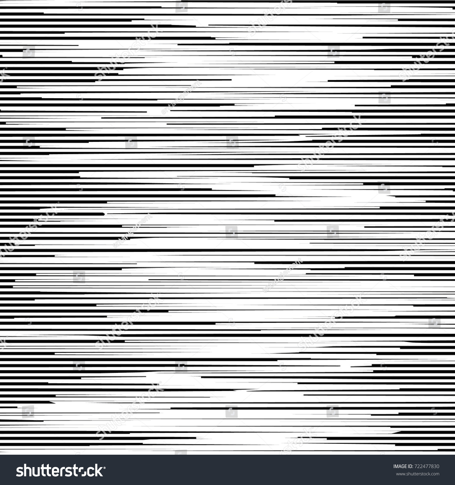 Horizontal Black Lines Stock Vector (Royalty Free) 722477830