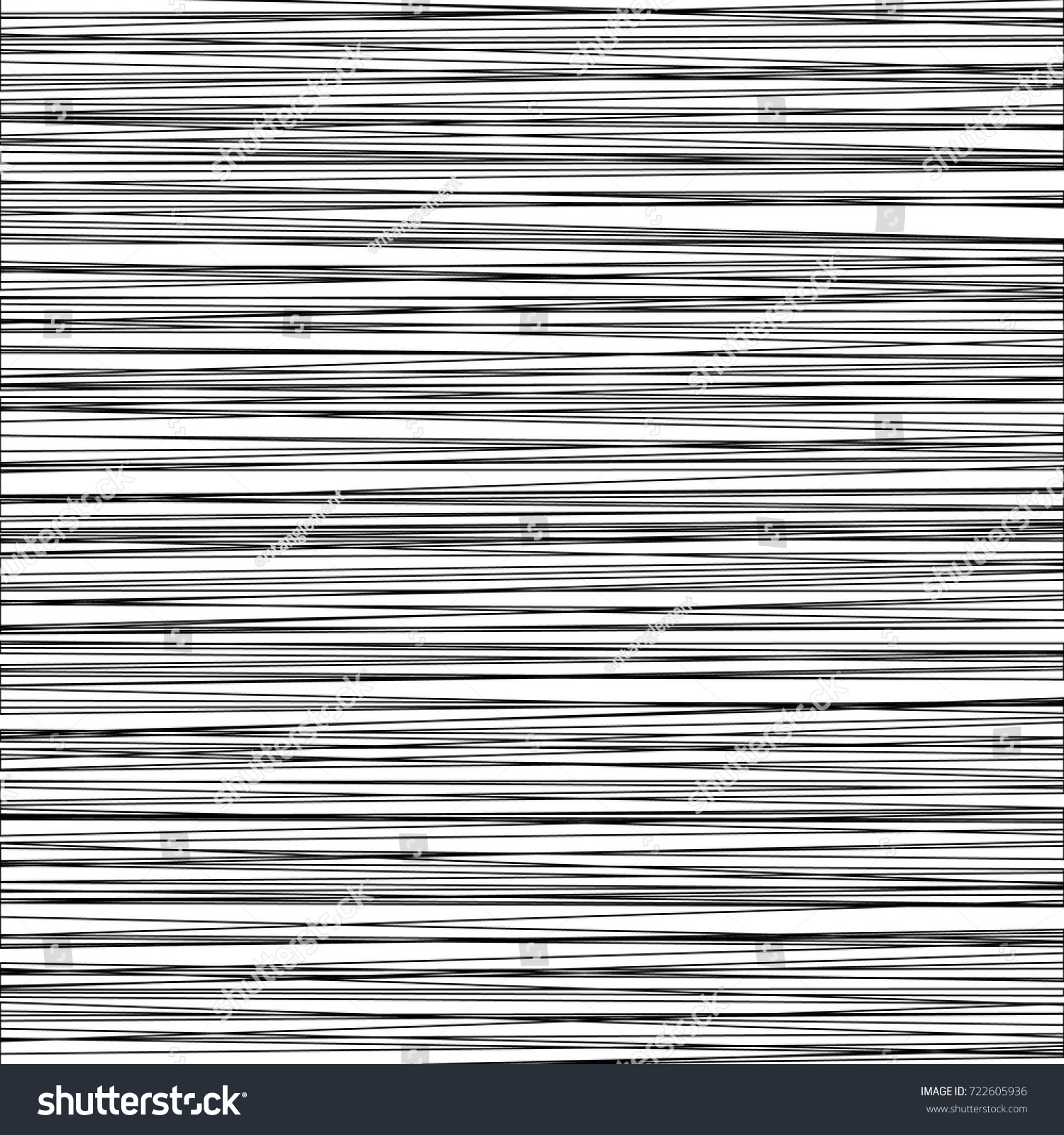 Horizontal Black Lines Stock Vector (Royalty Free) 722605936