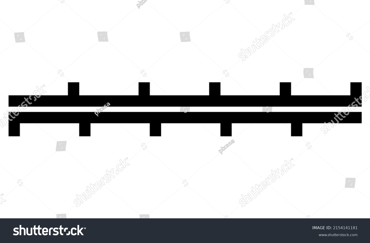 Horizontal Dividers Separators Vector Illustration Stock Vector ...