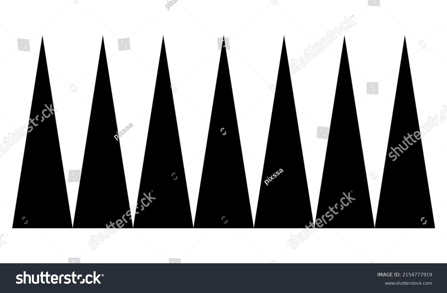 Horizontal Dividers Separators Vector Illustration Stock Vector ...