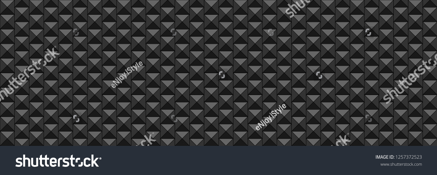 Horizontal Elegant Realistic Dark Backgroundvector Illustration Stock ...