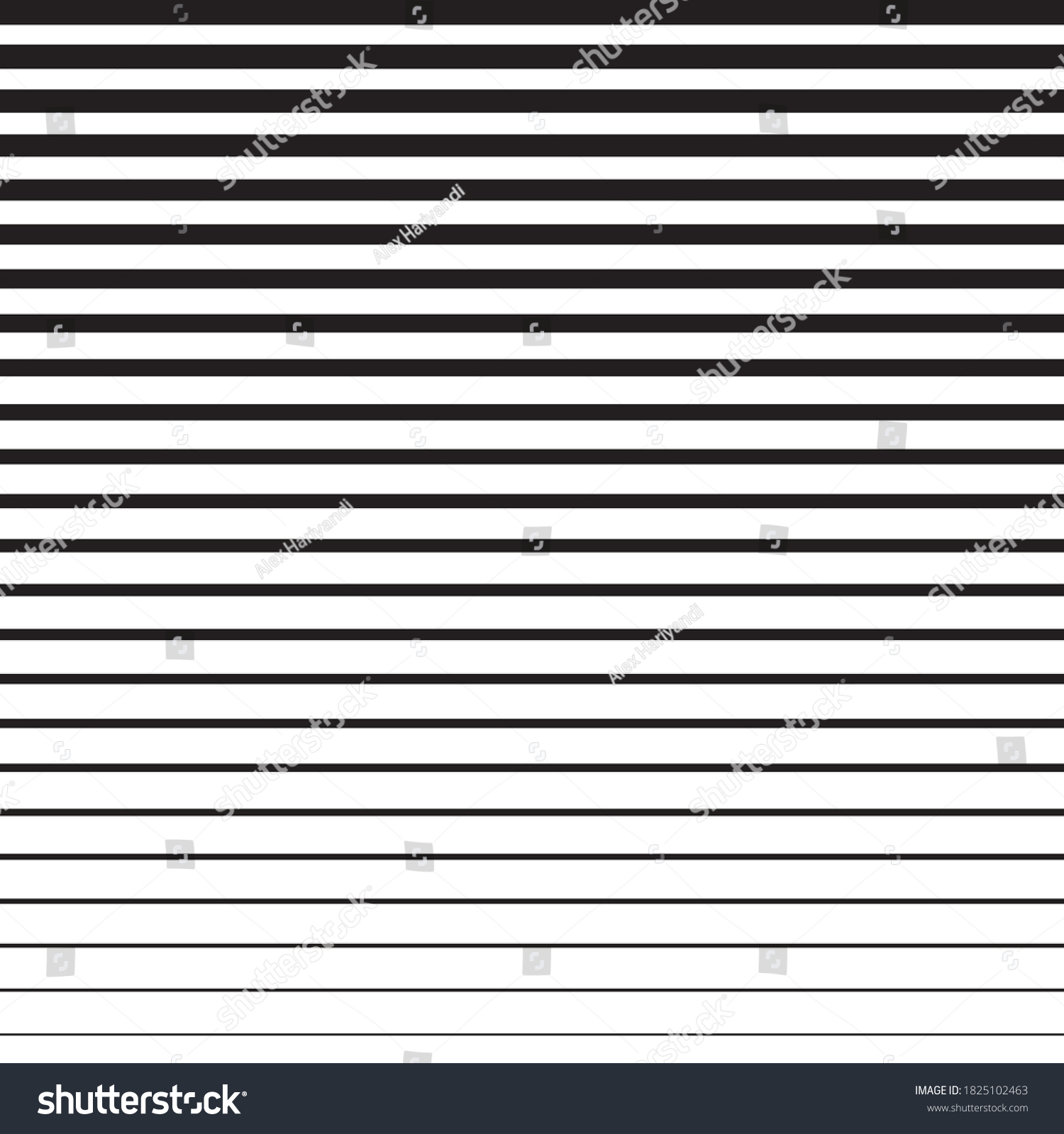 Horizontal Line Vector On White Background Stock Vector (Royalty Free ...