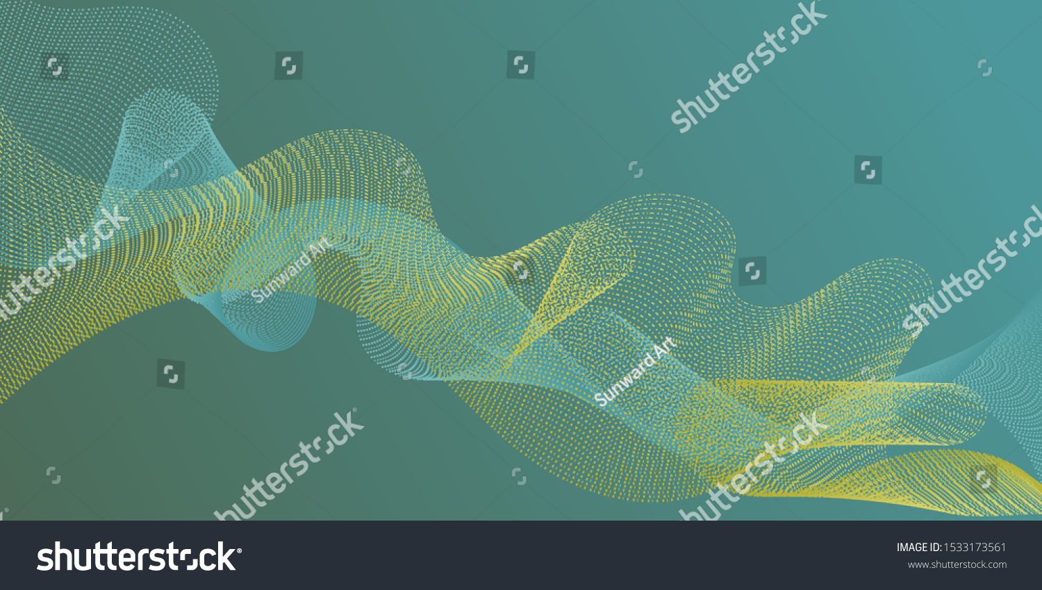Vektor Stok Horizontal Overlay Lines Movement Pattern Overlapping ...
