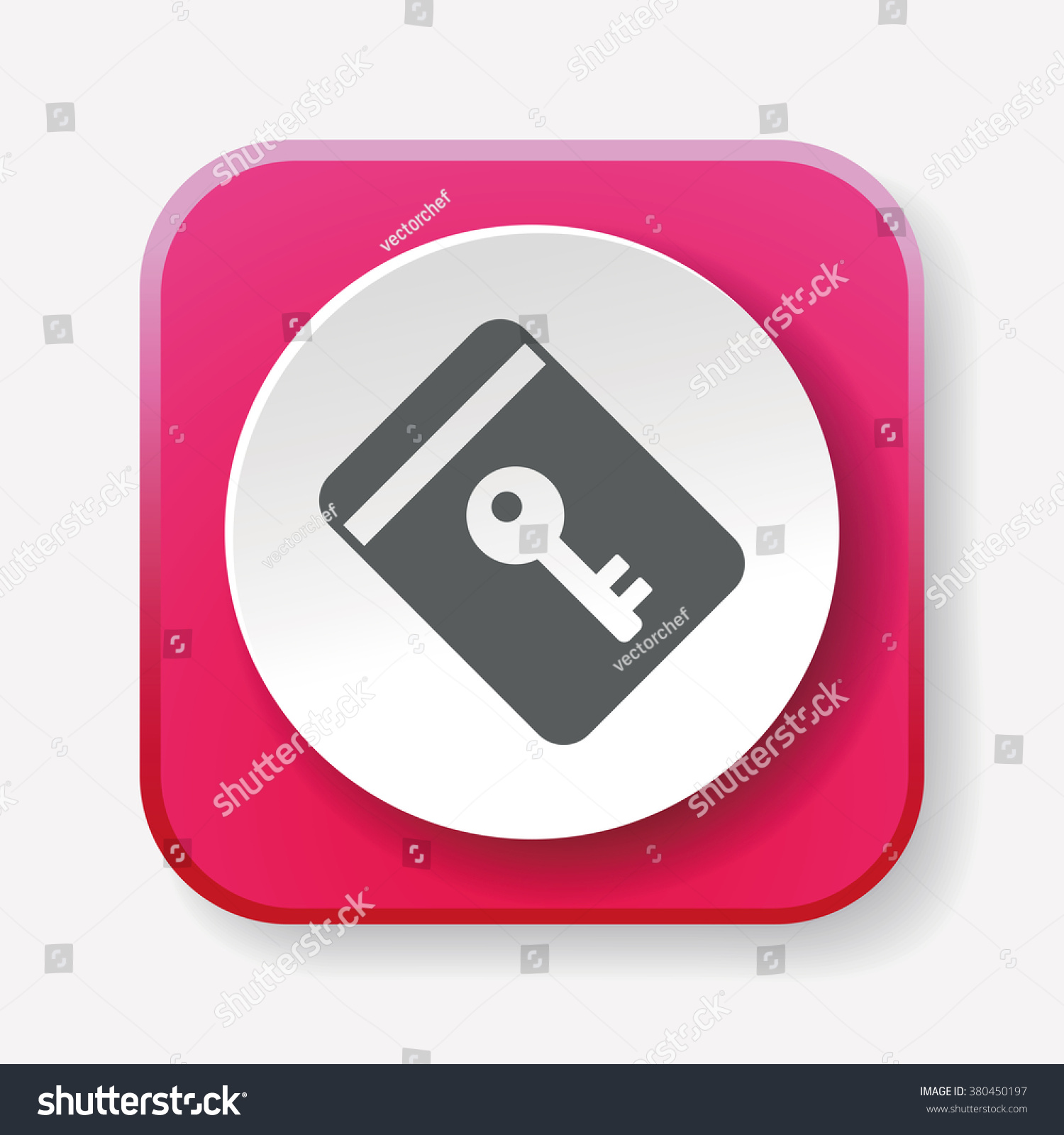 Hotel Key Icon Stock Vector (Royalty Free) 380450197 | Shutterstock