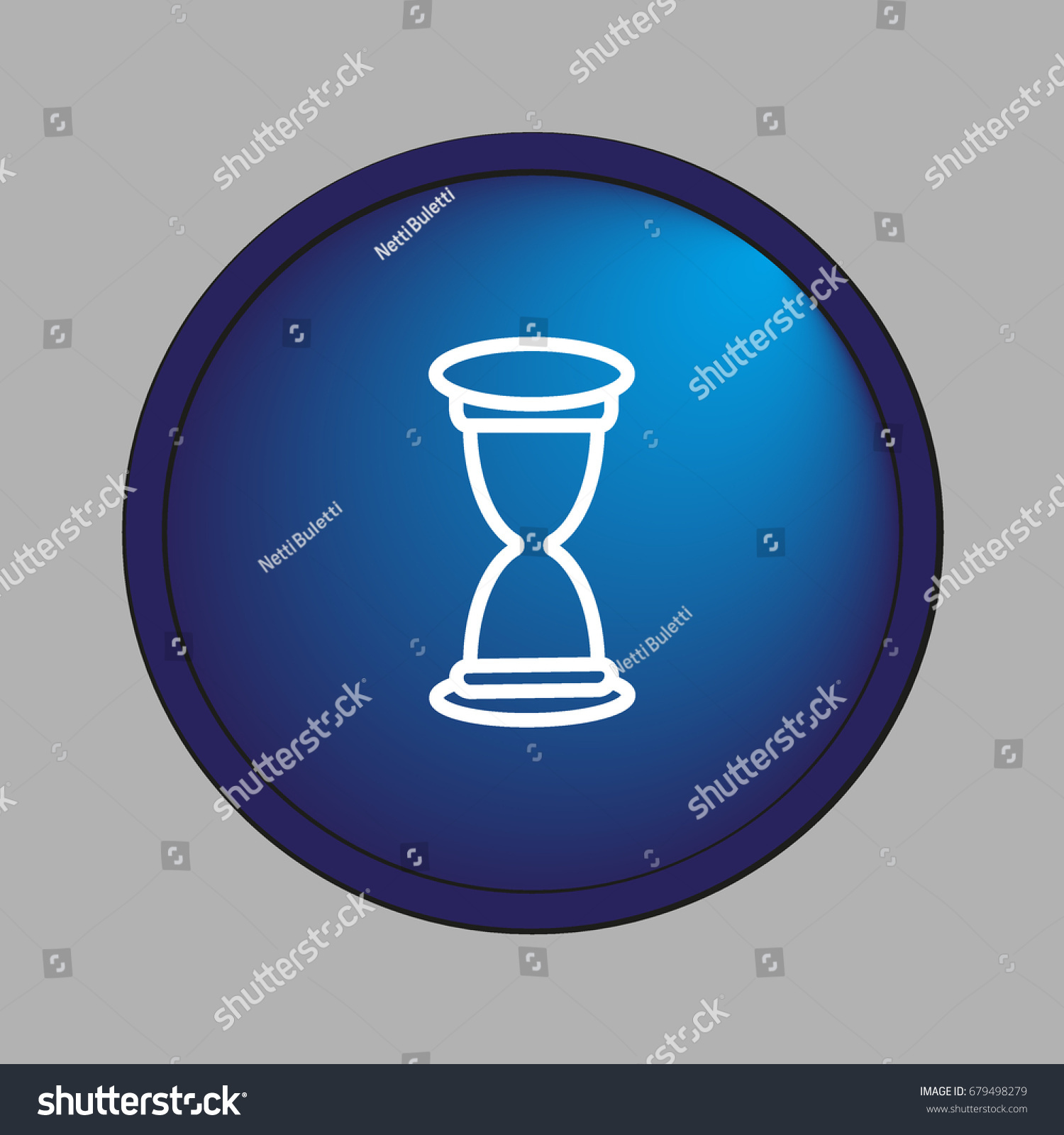 Hourglass Stock Vector (Royalty Free) 679498279 | Shutterstock
