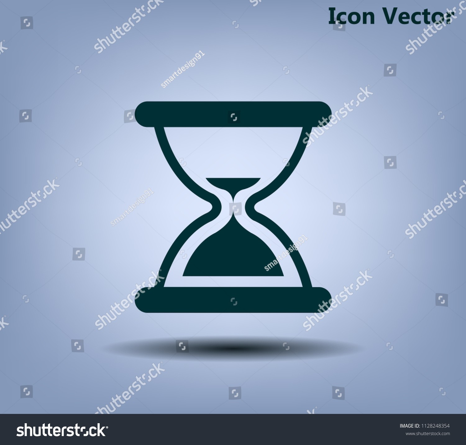 Hourglass Vector Illustration: เวกเตอร์สต็อก (ปลอดค่าลิขสิทธิ์ ...