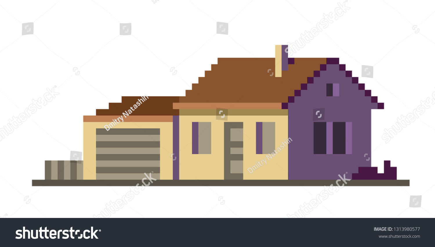 1,712 8 bits house Images, Stock Photos & Vectors | Shutterstock