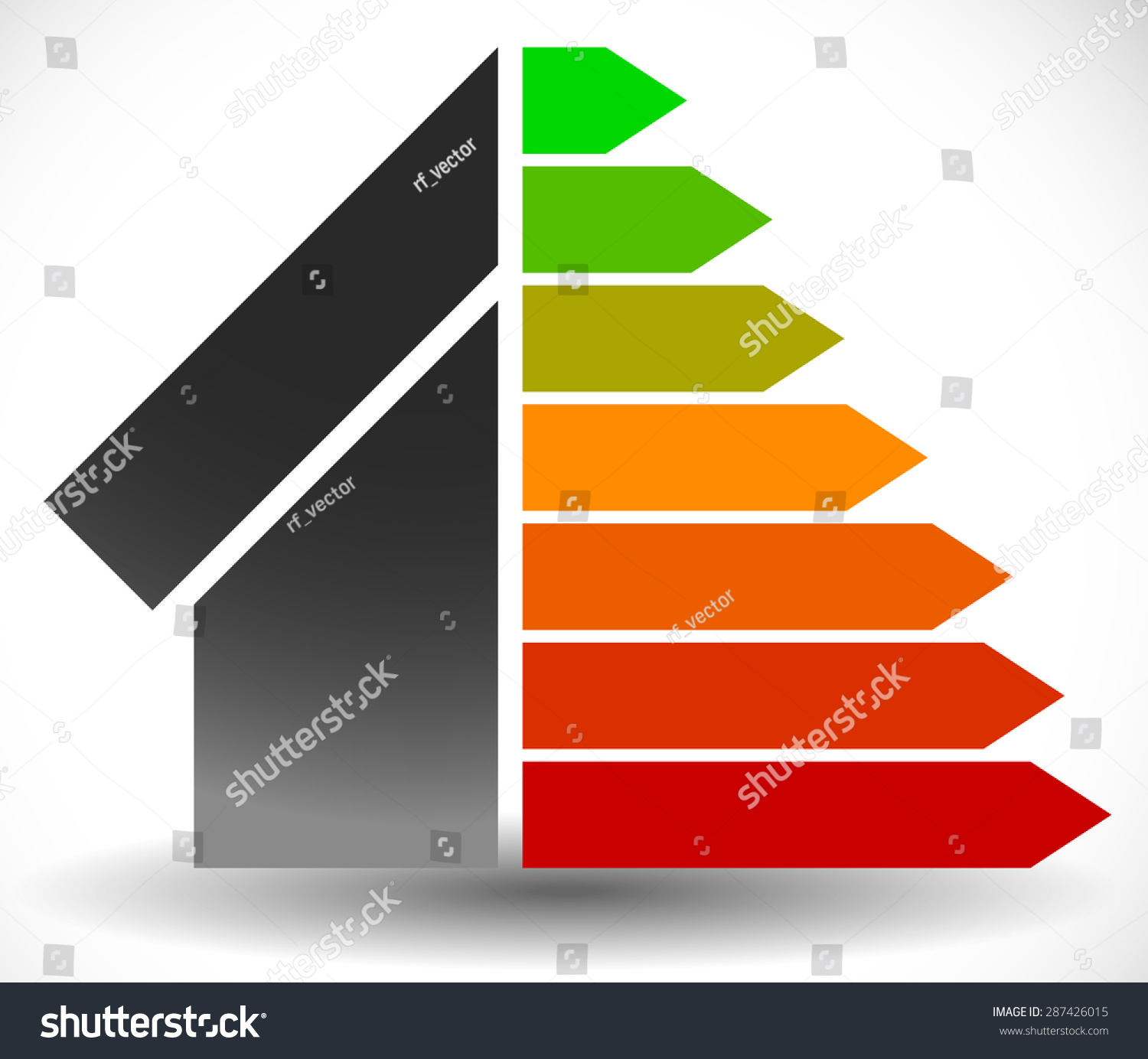 House Energy Rating Certificate Energy Performance Stock Vector ... House Energy Rating Certificate Energy Performance Stock Vector ...