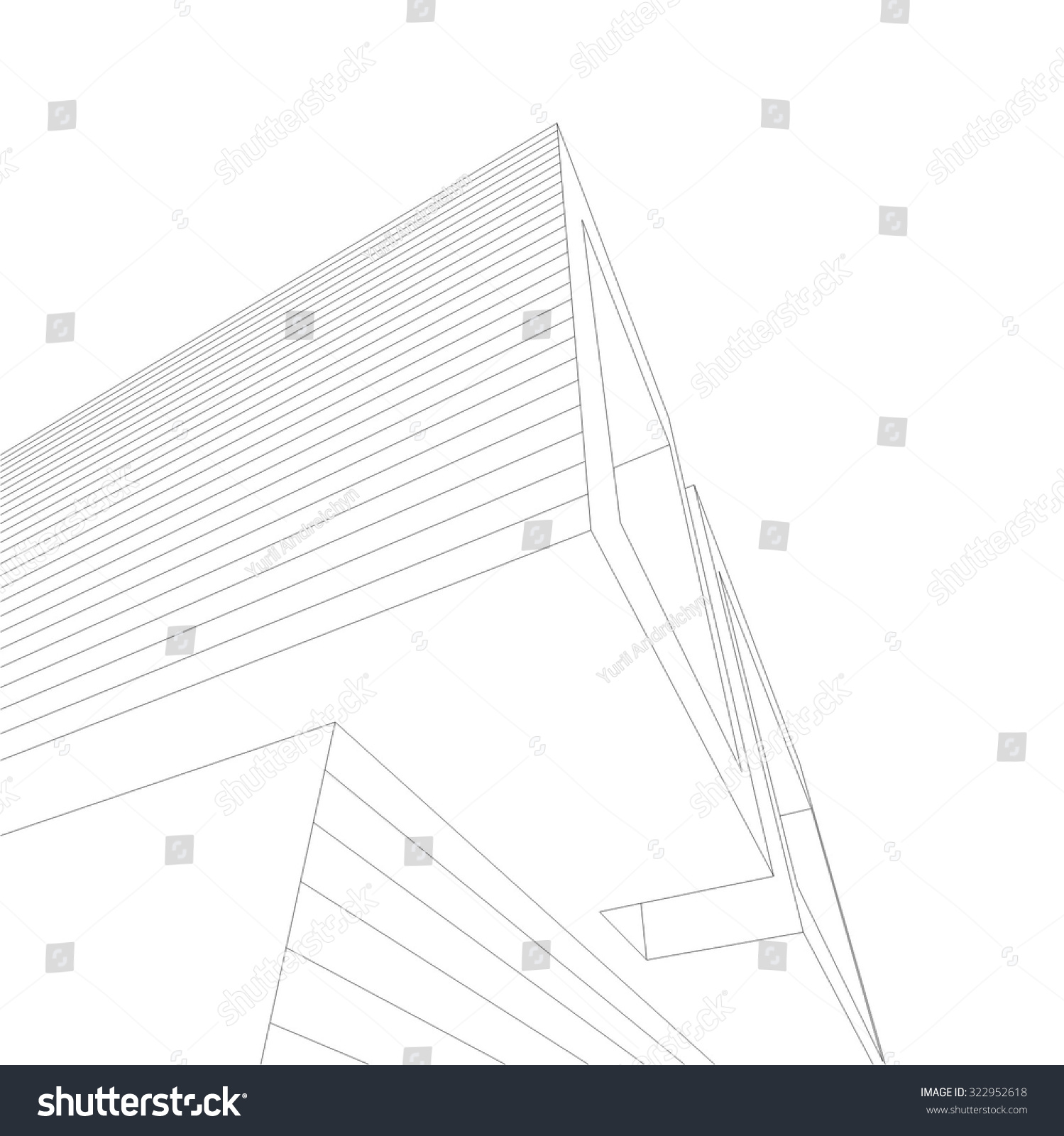 Housing Architecture Building Stock Vector (Royalty Free) 322952618 ...