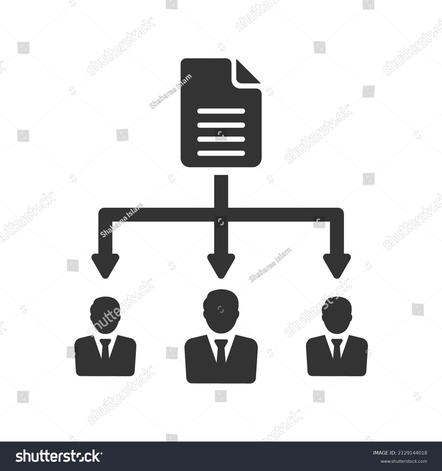 Hr Policies Icon Vector Graphics Stock Vector (Royalty Free) 2129144018 ...