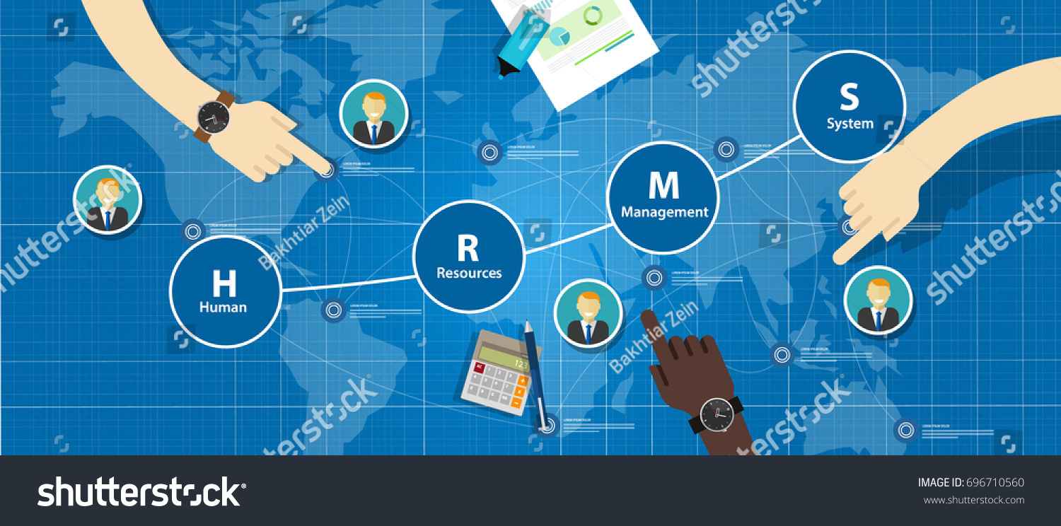 Hrms Human Resources Management System: เวกเตอร์สต็อก (ปลอดค่าลิขสิทธิ์ ...
