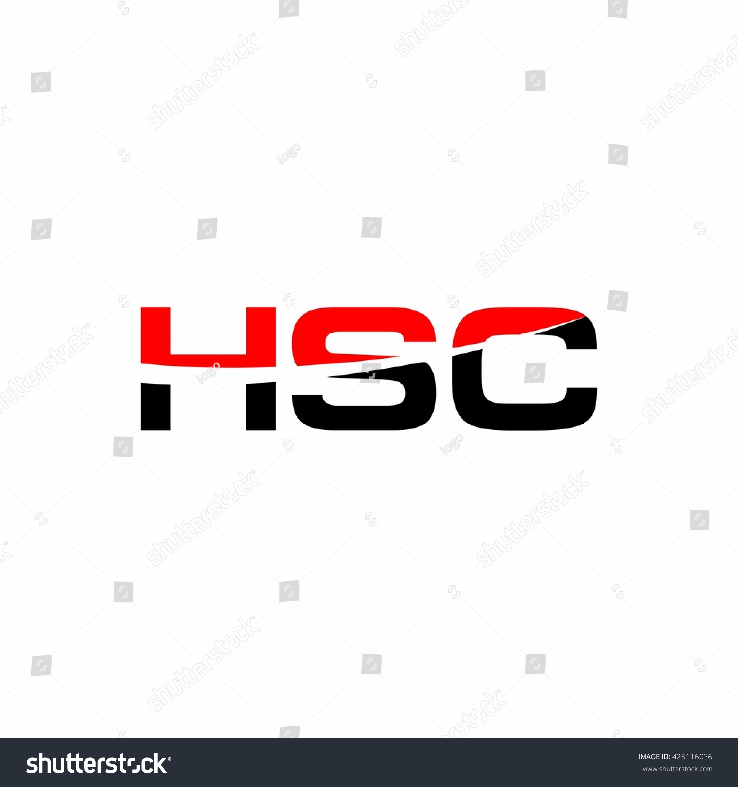 Hsc Logo Stock Vector (Royalty Free) 425116036