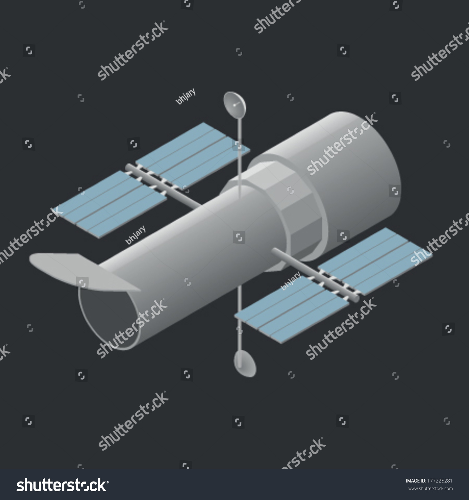 483 Hubble space telescope vector Images, Stock Photos & Vectors ...