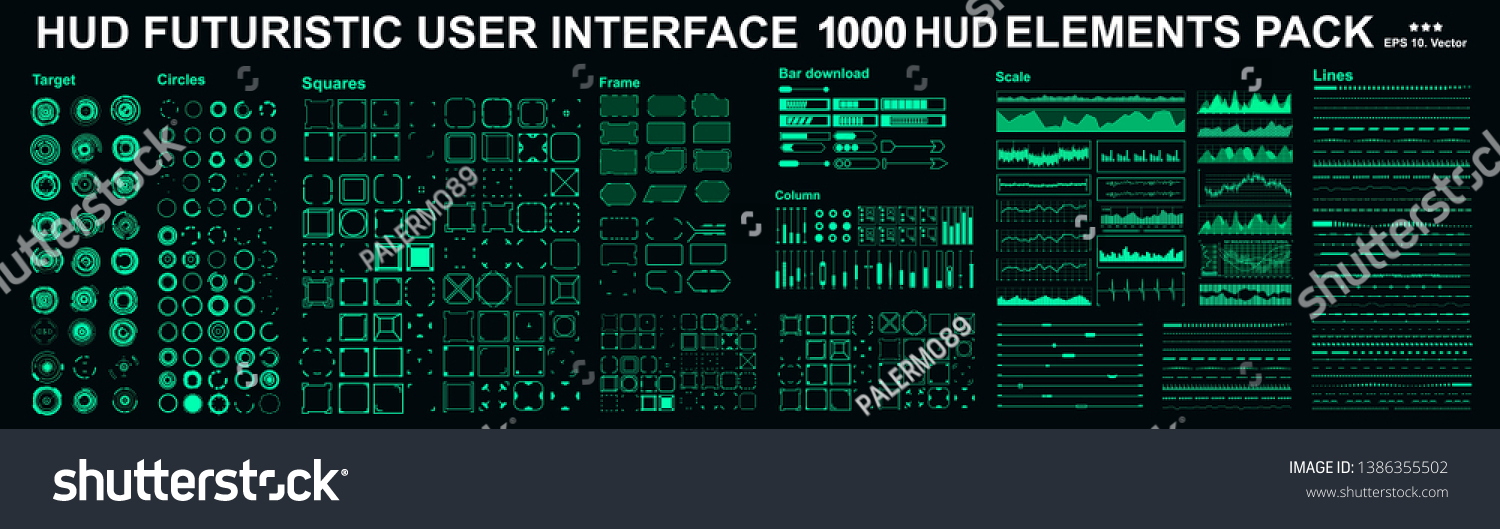 764 Hud pack Images, Stock Photos & Vectors | Shutterstock