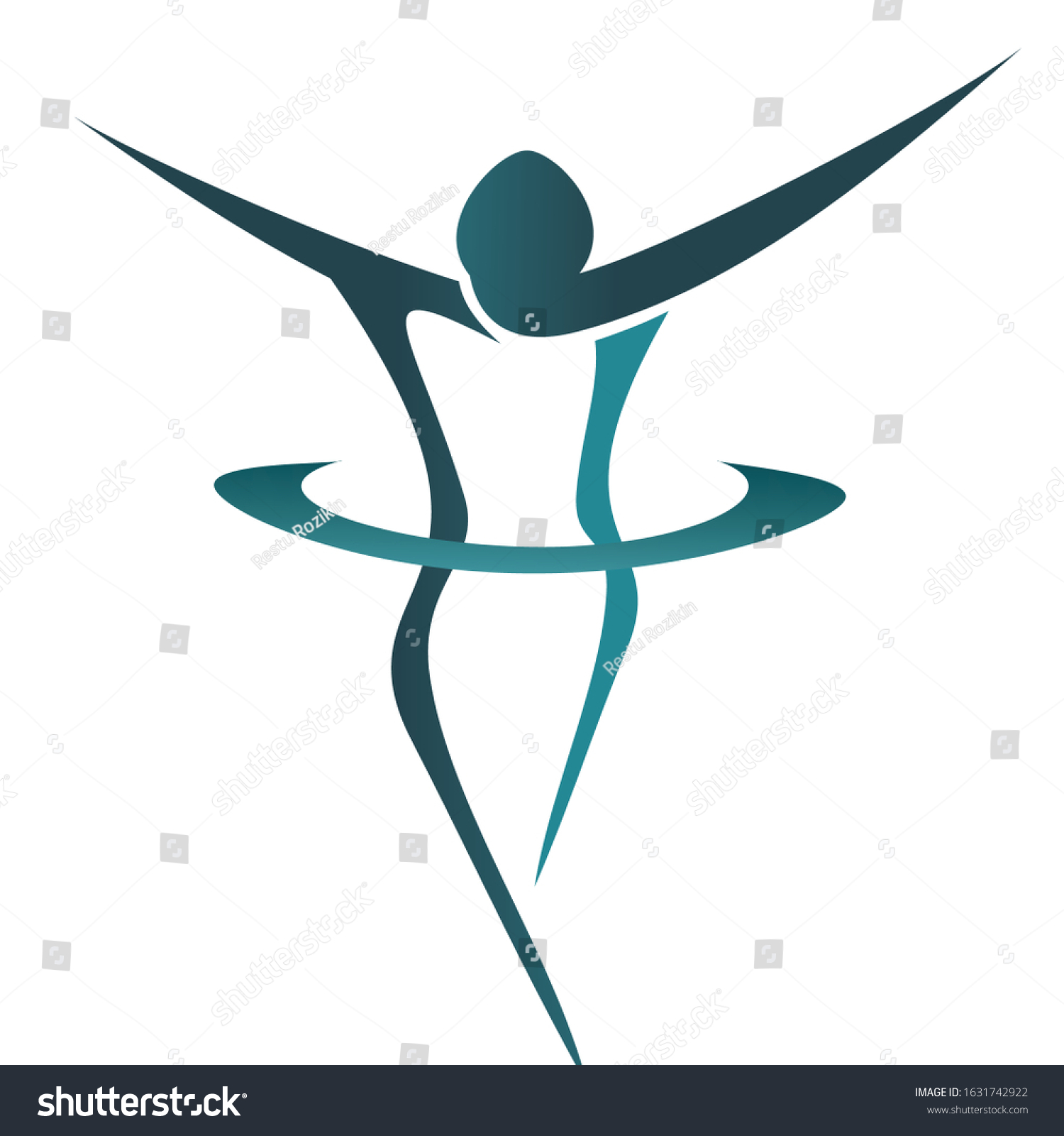 Human Body Image Logo Vector Ilustration Stock Vector (Royalty Free ...
