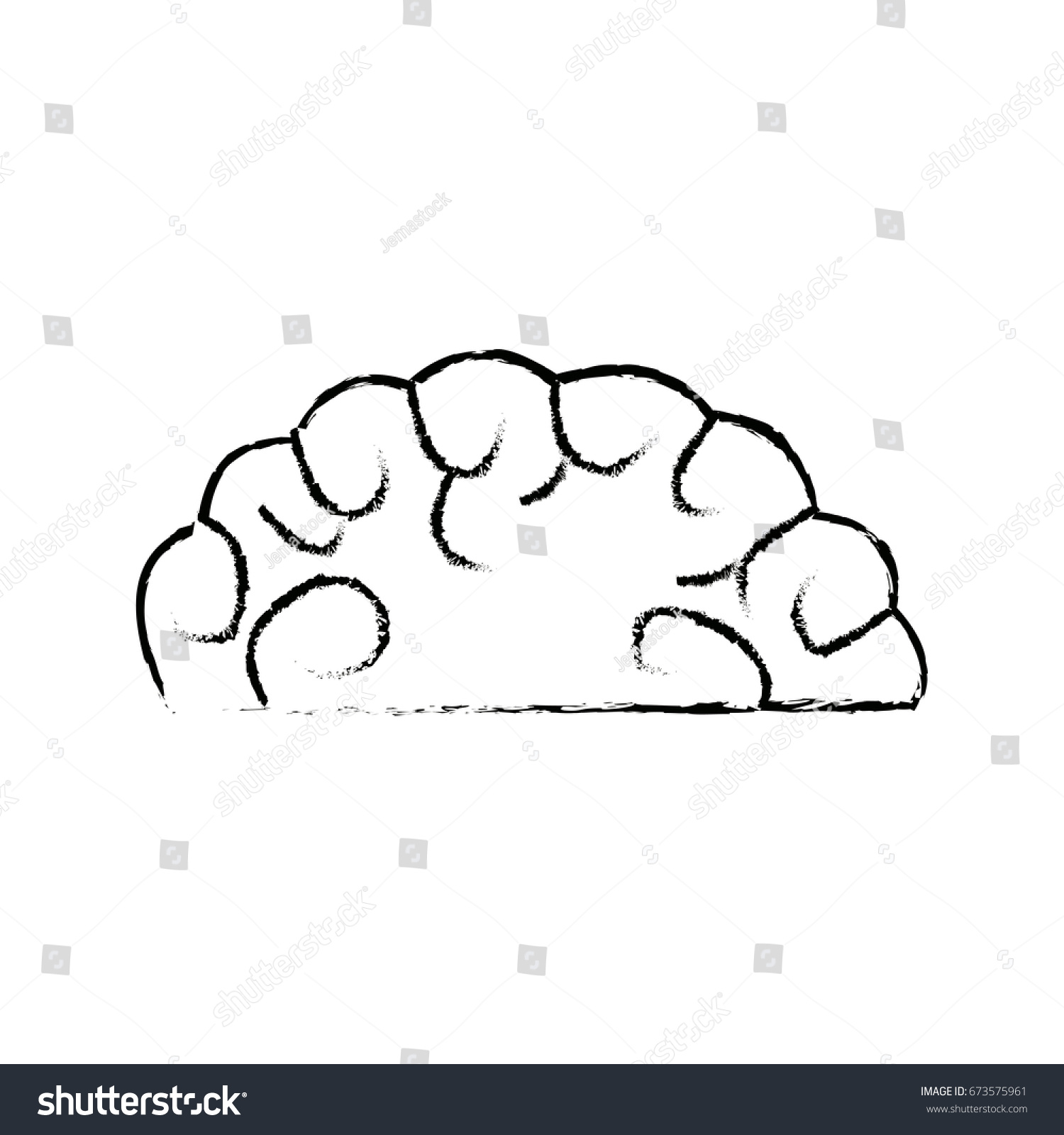 Human Brain Idea Innovation Thinking Memory Stock Vector (Royalty Free ...