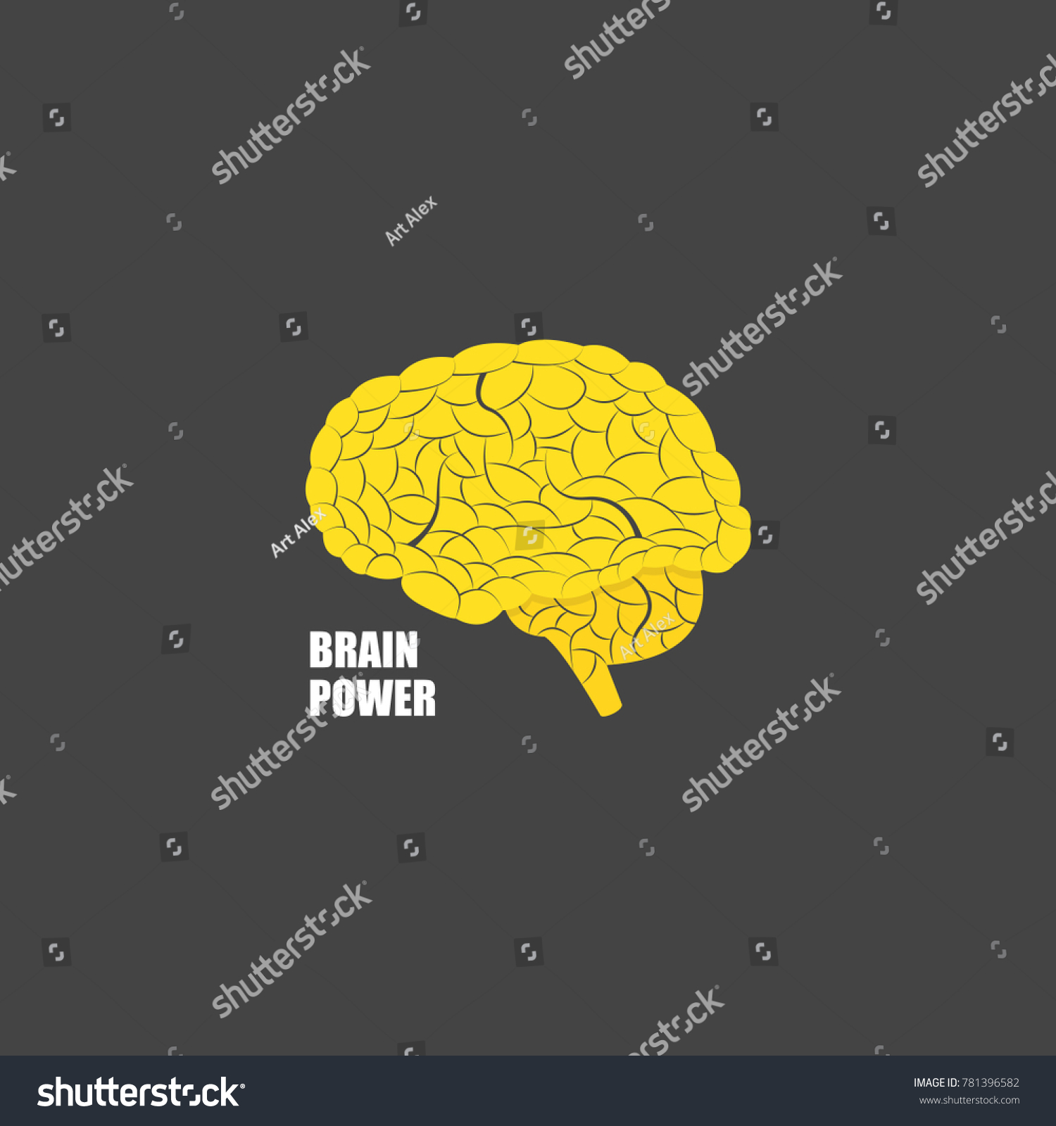 Human Brain Logo Vector Illustration: เวกเตอร์สต็อก (ปลอดค่าลิขสิทธิ์) 781396582 | Shutterstock