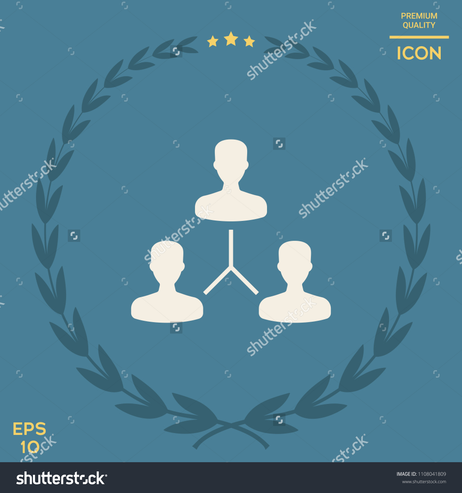 Human Connection Symbol Stock Vector (Royalty Free) 1108041809 ...