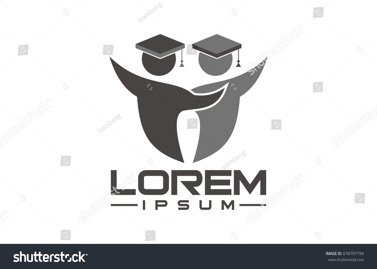 Human Education Logo Stock Vector (Royalty Free) 678797794