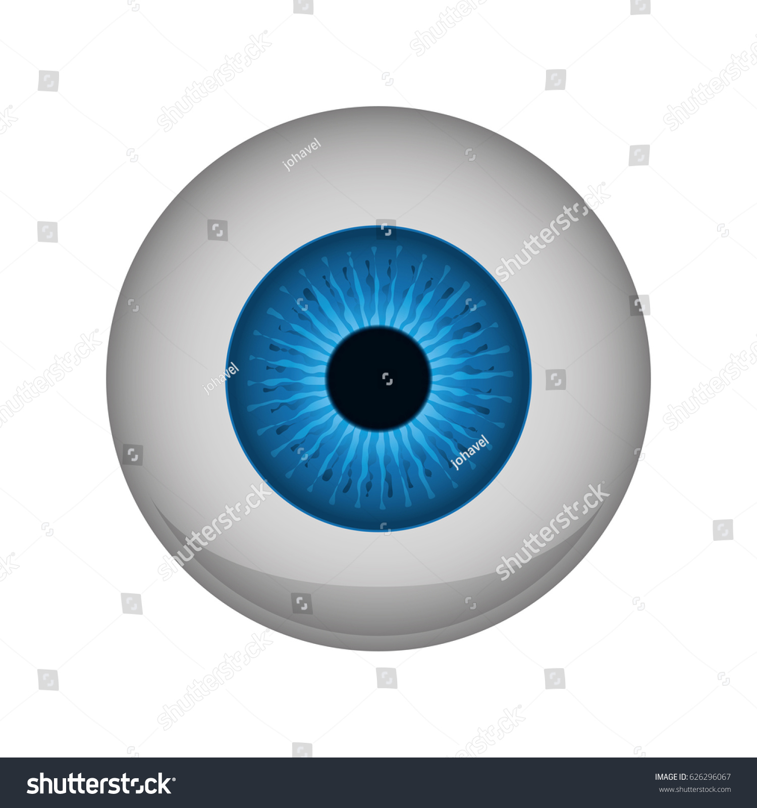 Human Eye Symbol Stock Vector (Royalty Free) 626296067 | Shutterstock