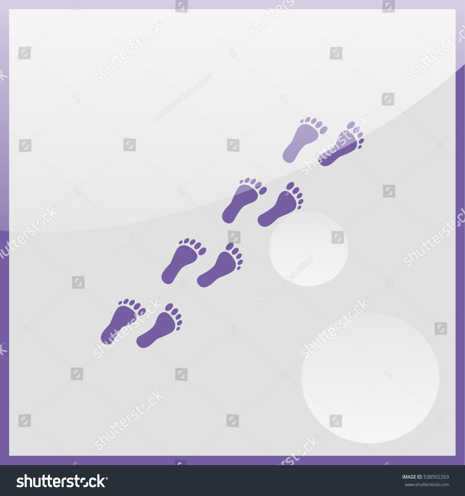 Human Feet Icon Stock Vector (Royalty Free) 538502269 | Shutterstock